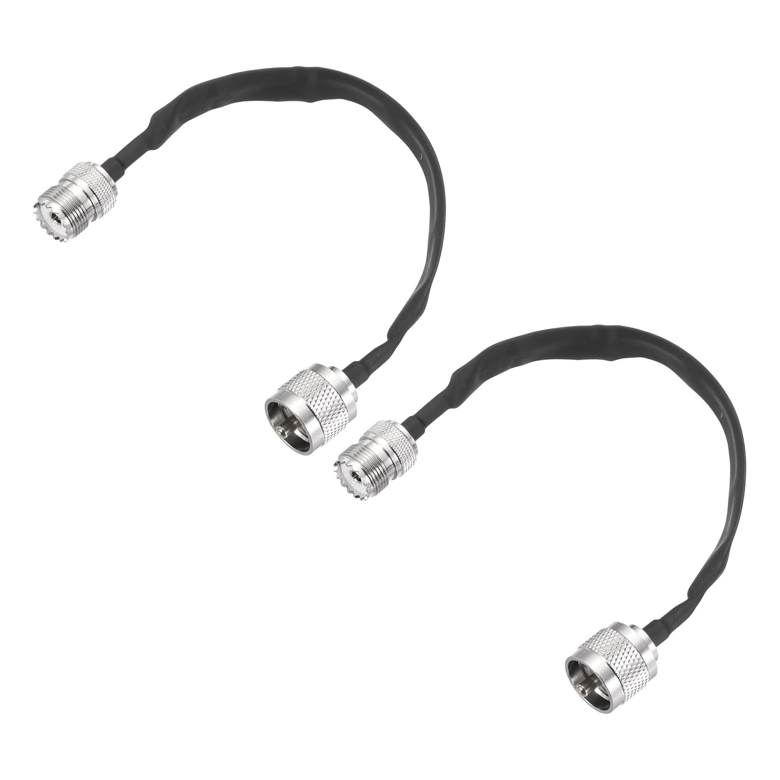 Uxcell Door/Window Pass Through Flat Coaxial Cable with UHF Male to ...