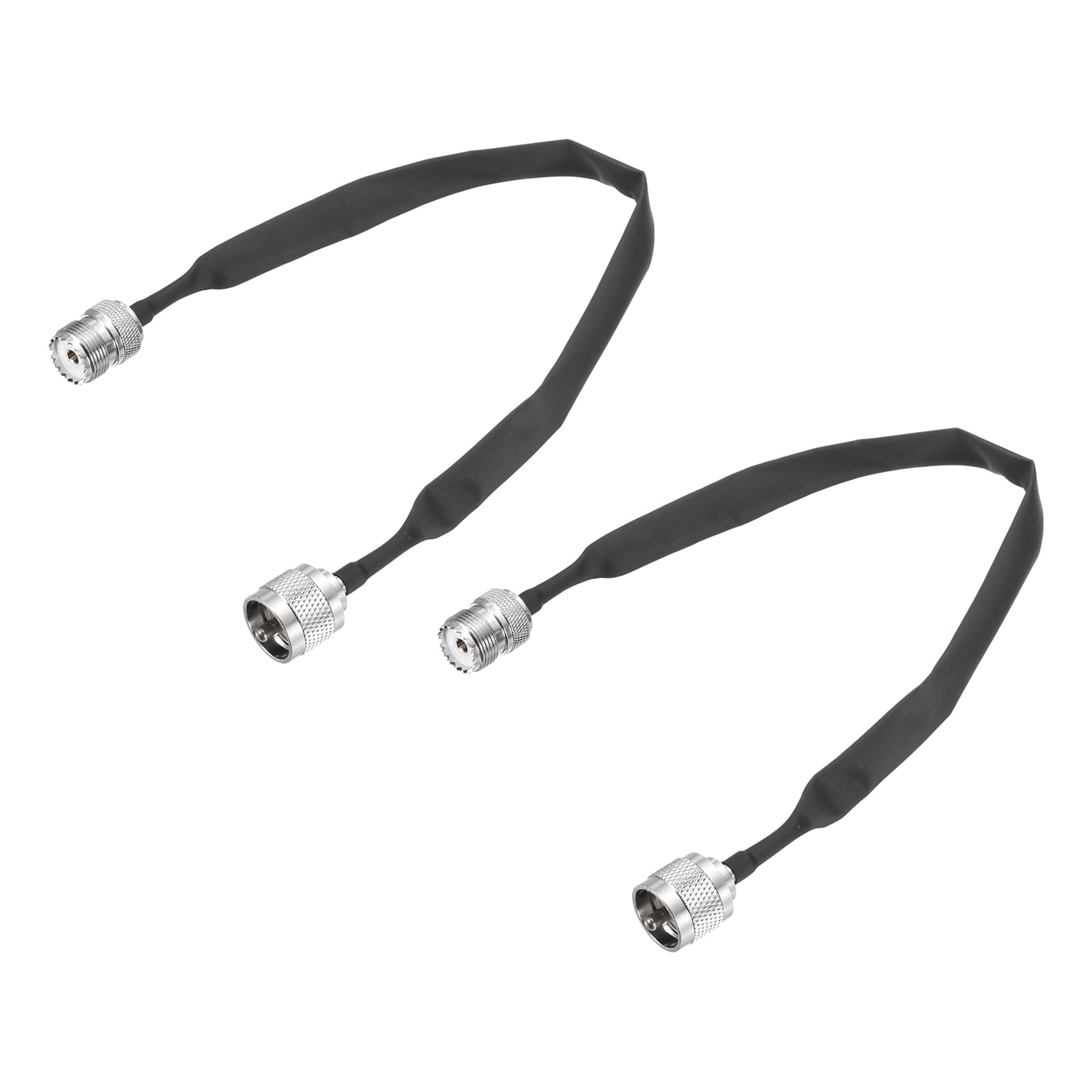 Uxcell Door/Window Pass Through Flat Coaxial Cable with UHF Male to ...