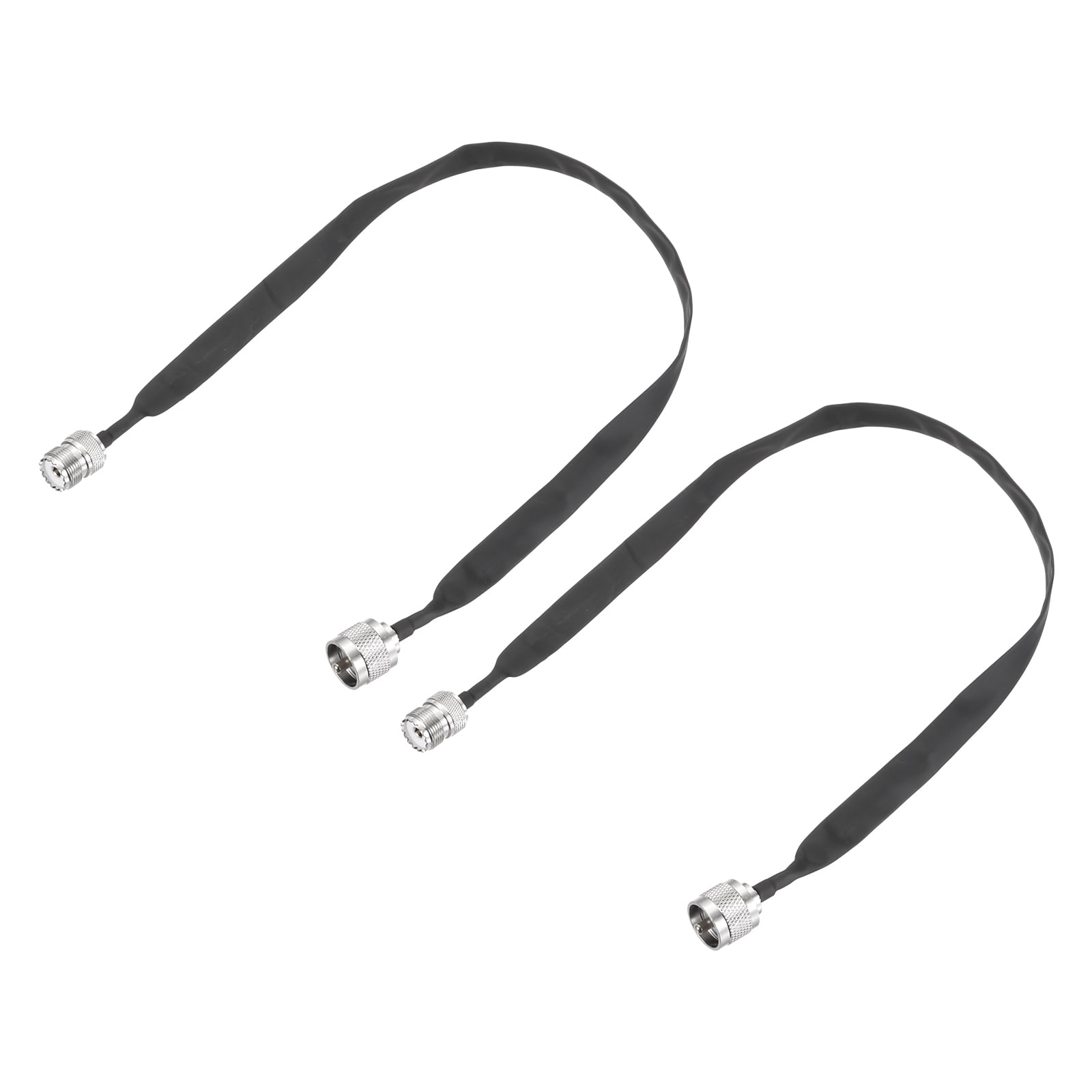 Uxcell Door/Window Pass Through Flat Coaxial Cable with UHF Male to ...