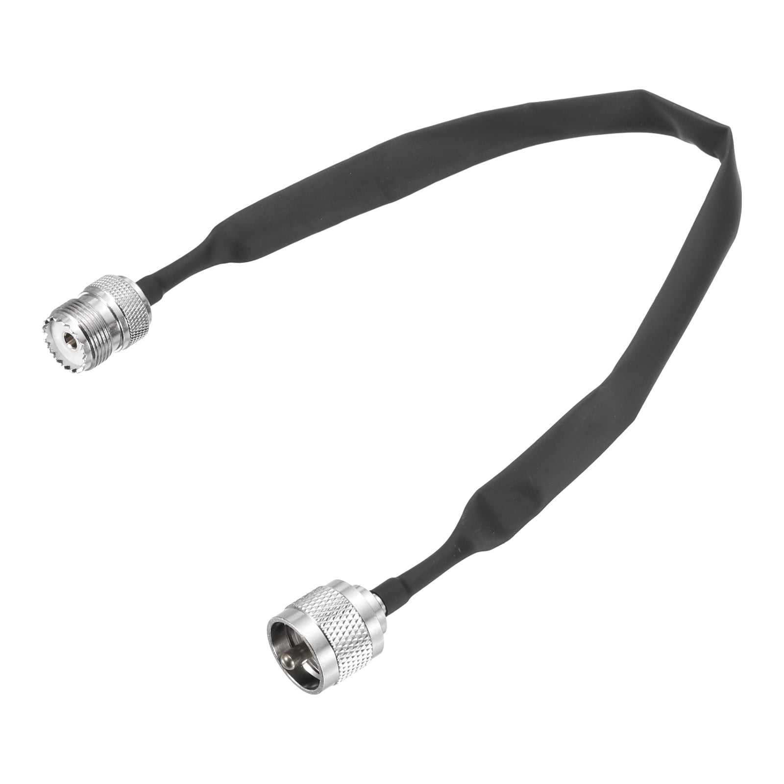 Uxcell Door/Window Pass Through Flat Coaxial Cable with UHF Male to ...