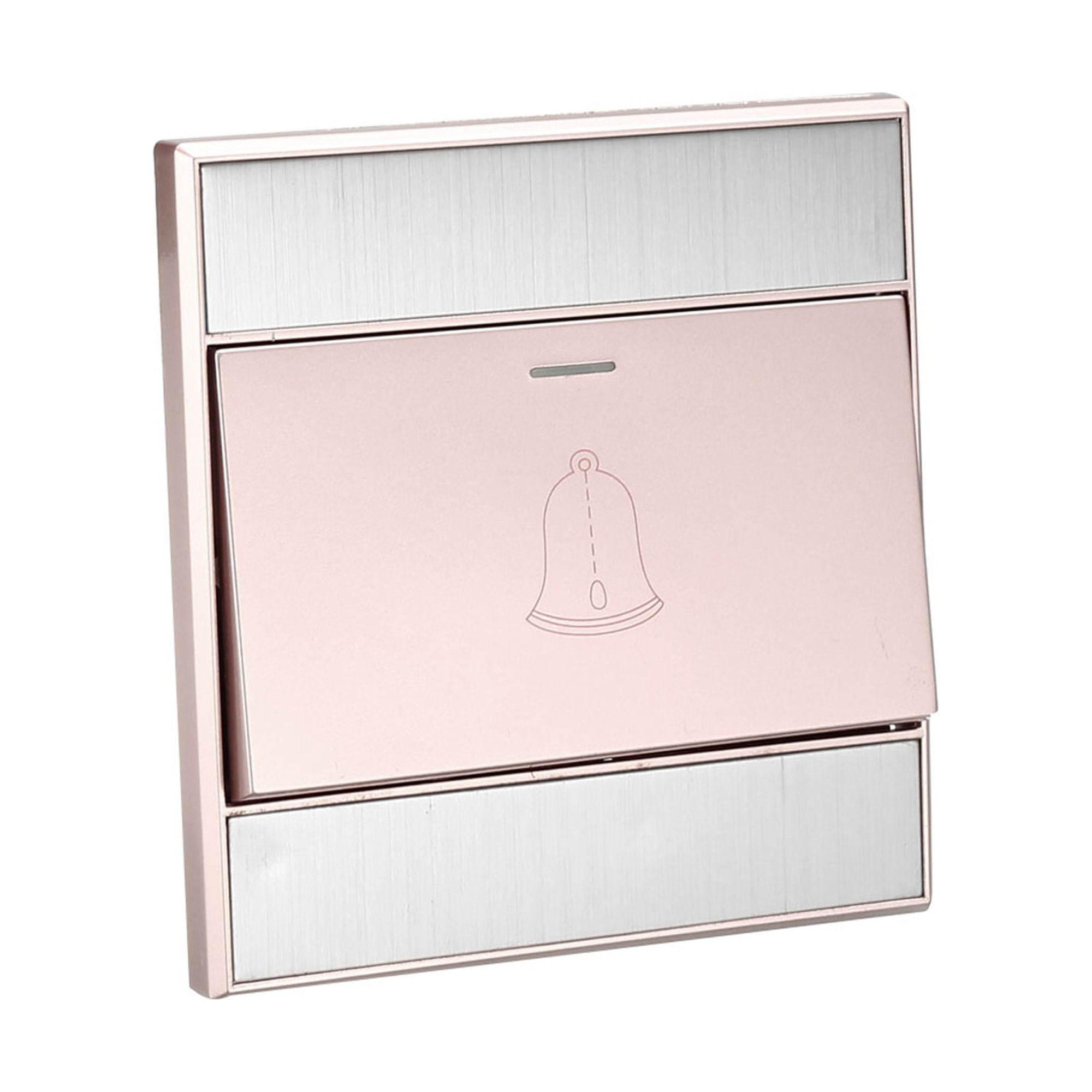 Uxcell Doorbell Push Button Switch Wall Mounted Resettable Square ...