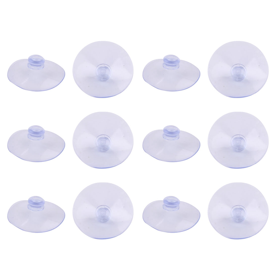 Uxcell Dormitory Rubber Door Glass Mirror Sucker Pad Suction Cup Clear ...