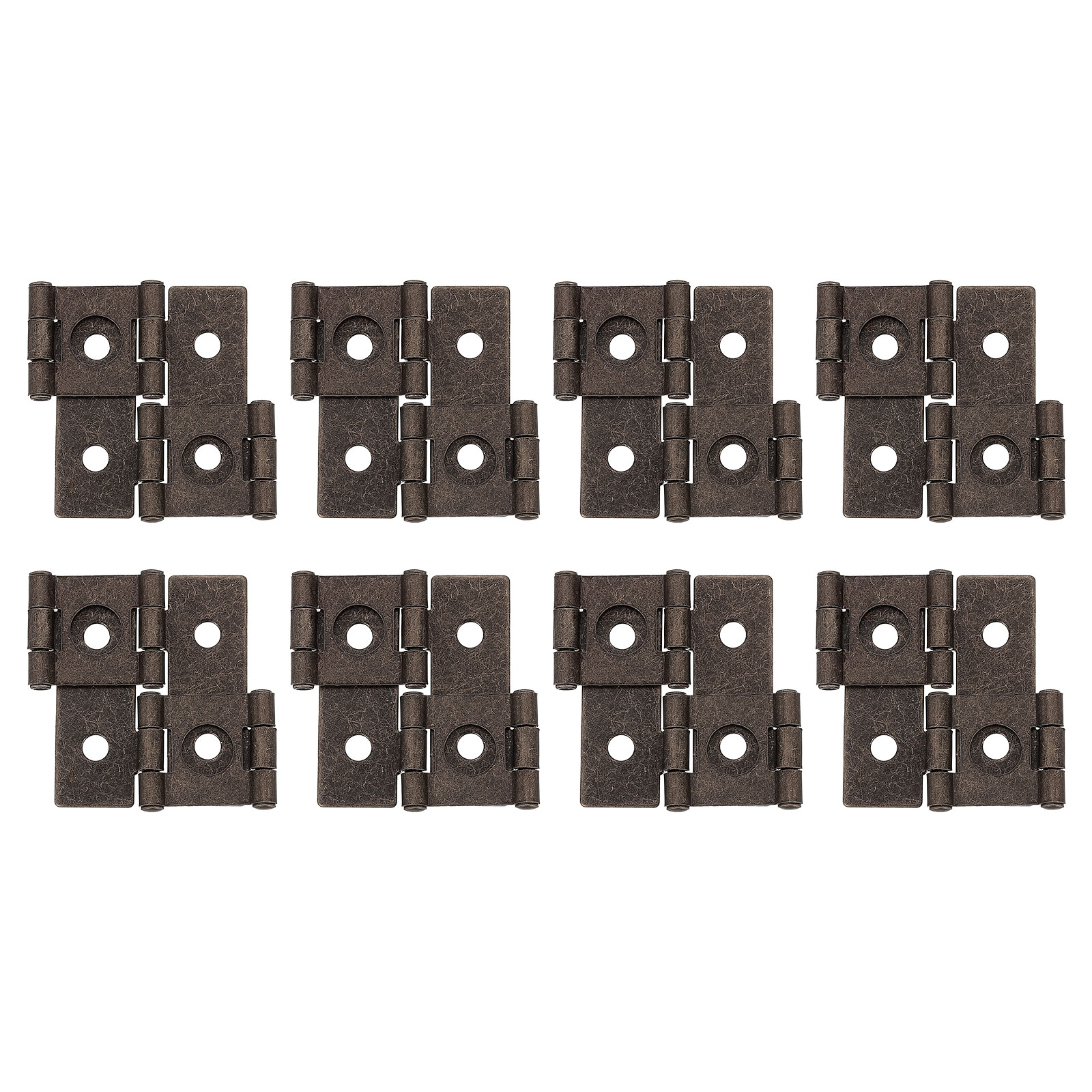 Uxcell Double Acting Hinges Folding Screen, 8Pcs 1.85" Double Swing ...