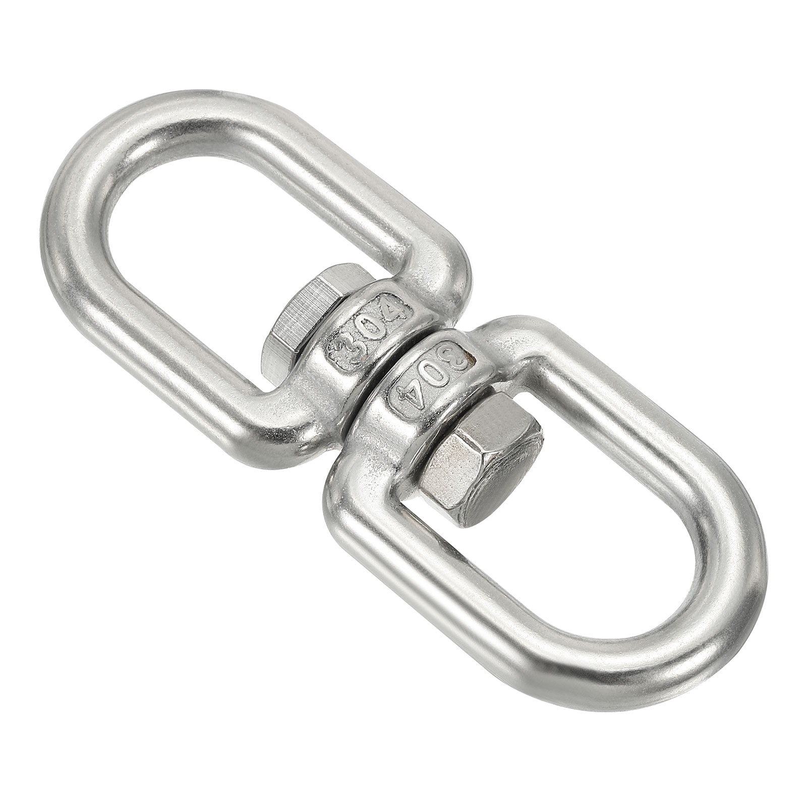 Uxcell Double Ended Swivel Eye Hook M10 Working Load 875kg/1929lbs, Eye ...