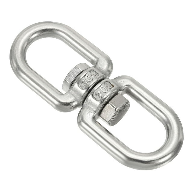 Uxcell Double Ended Swivel Eye Hook M10 Working Load 875kg/1929lbs, Eye ...