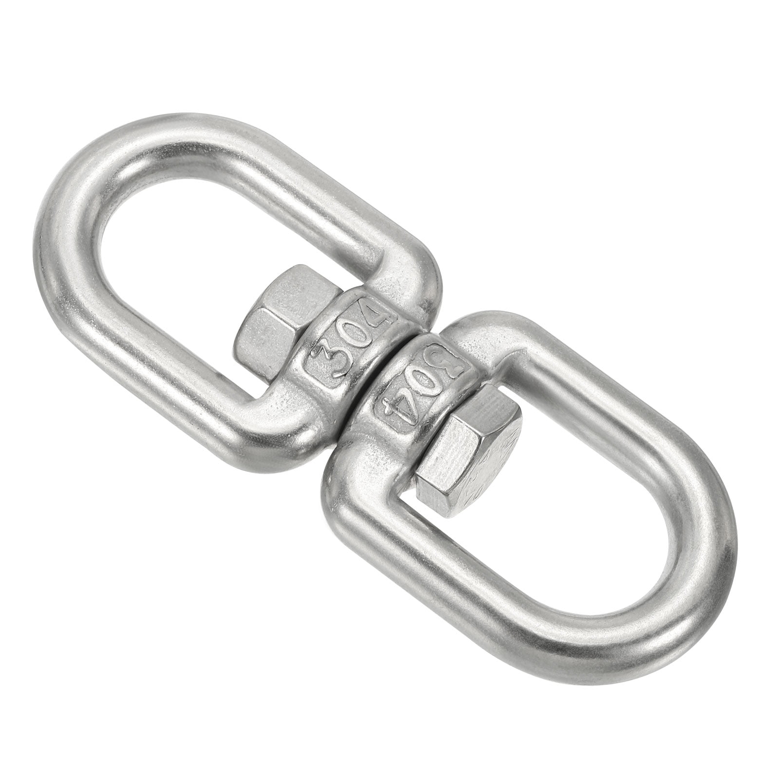 Uxcell Double Ended Swivel Eye Hook M12 Working Load 1250kg/2755lbs ...