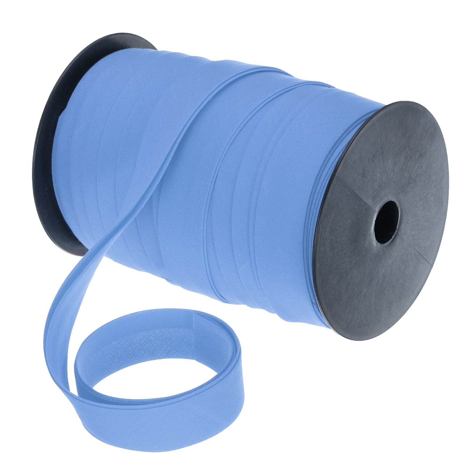 Uxcell 1" Double Fold Bias Tape Polyester Continuous Bulk Bias Tape for ...