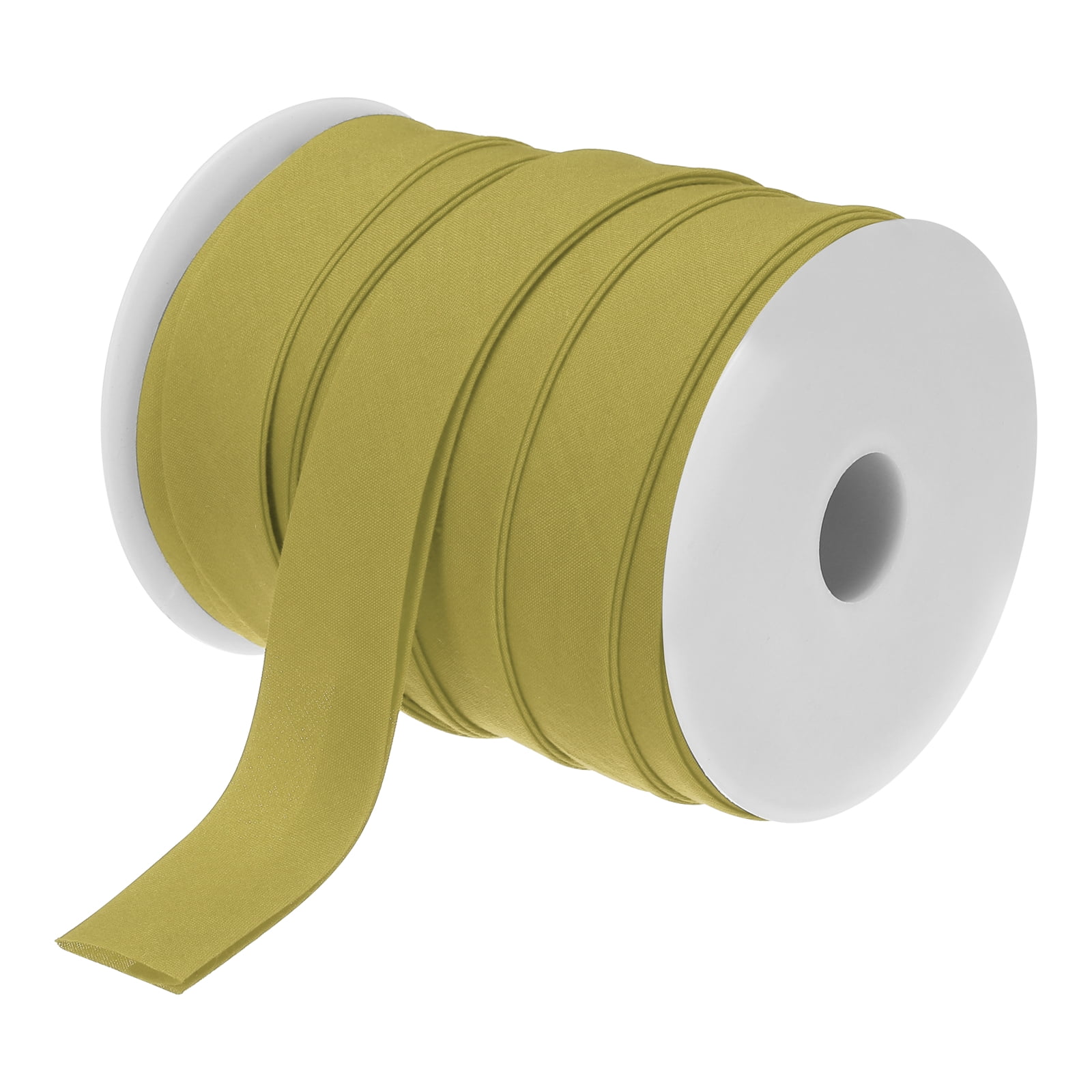 Uxcell Polyester Cotton Double Fold Bias Tape Continuous Bulk Bias Tape ...
