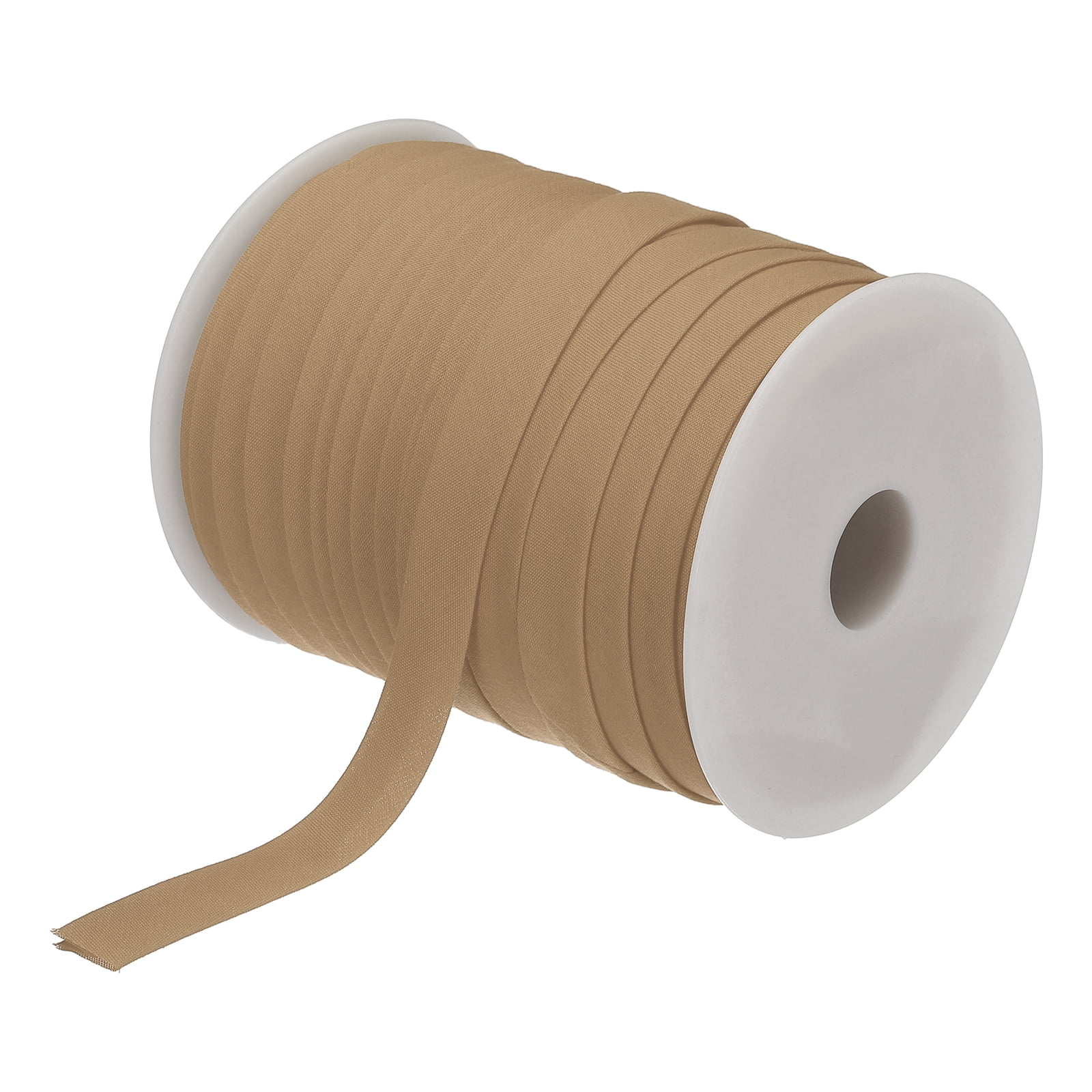 Uxcell 1/2" Double Fold Bias Tape Polyester Continuous Bulk Bias Tape ...