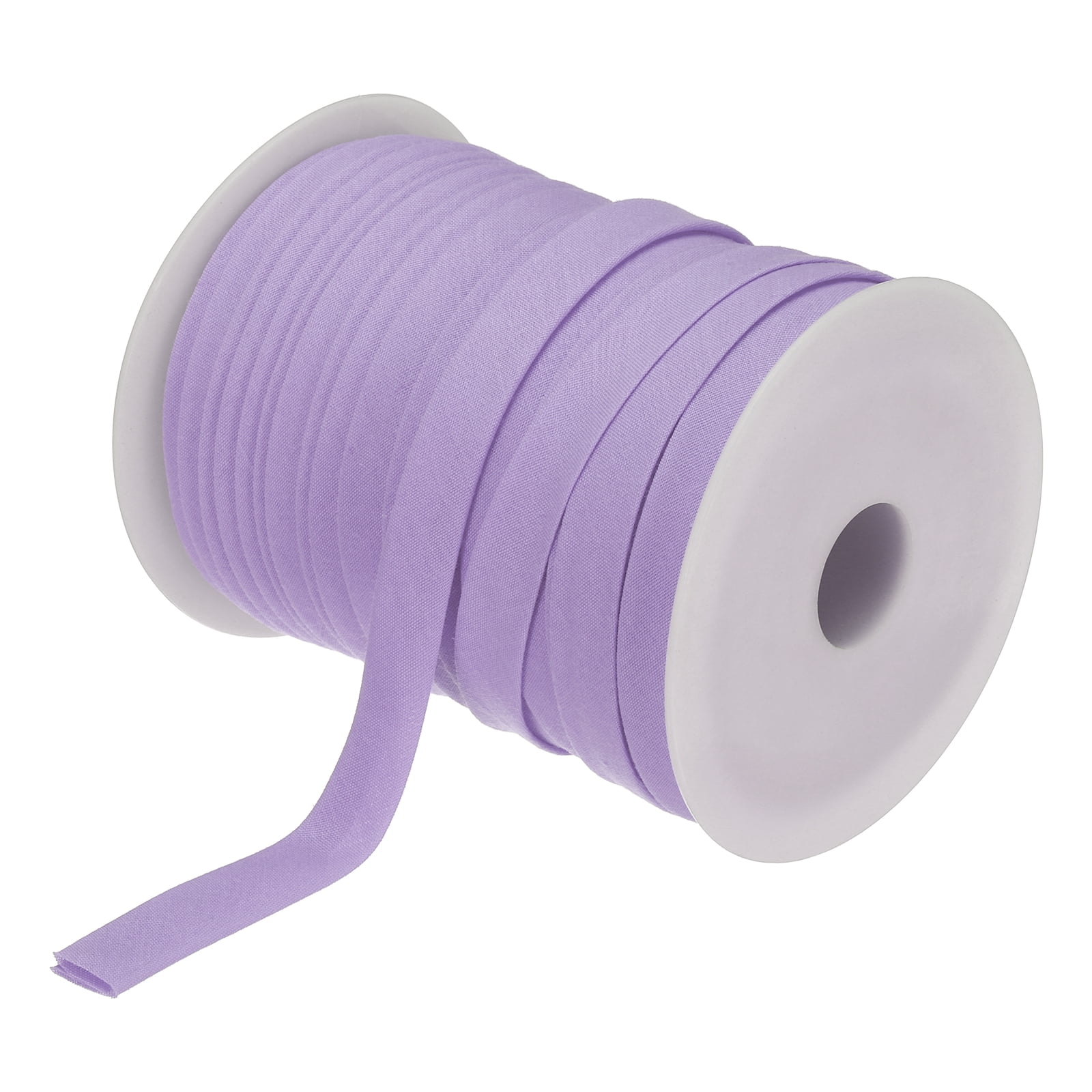 Uxcell 1/2" Double Fold Bias Tape Polyester Continuous Bulk Bias Tape ...