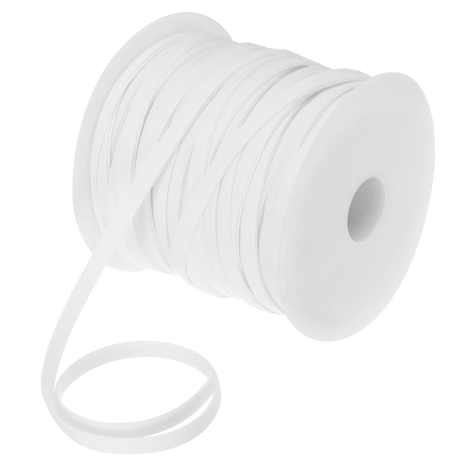 Uxcell 1/4" Double Fold Bias Tape Polyester Continuous Bulk Bias Tape ...