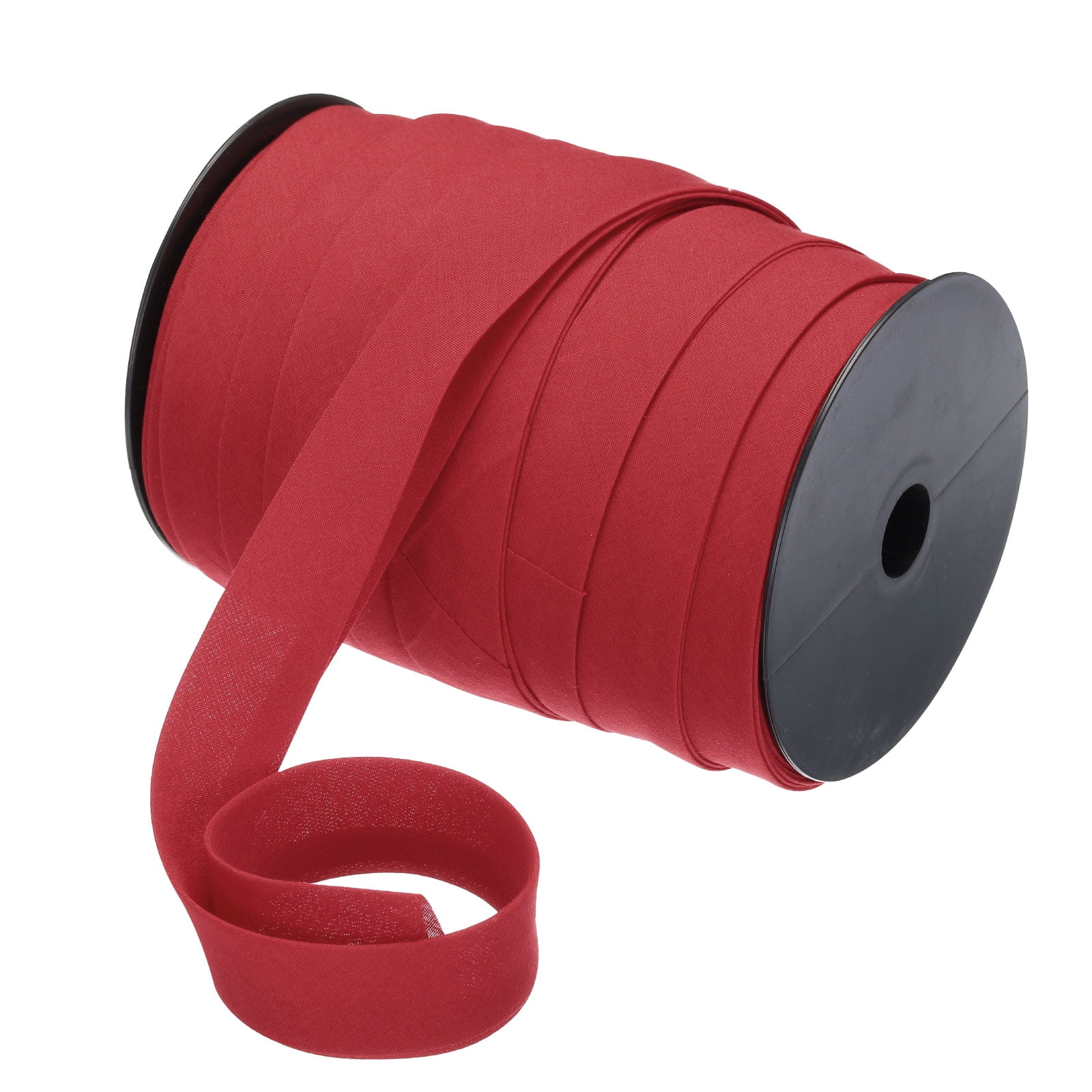Uxcell 1" Double Fold Bias Tape Polyester Continuous Bulk Bias Tape for ...
