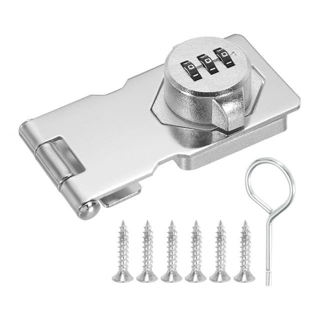 Uxcell Double Hole Cabinet Combination Lock Door Lock Cabinet Password ...