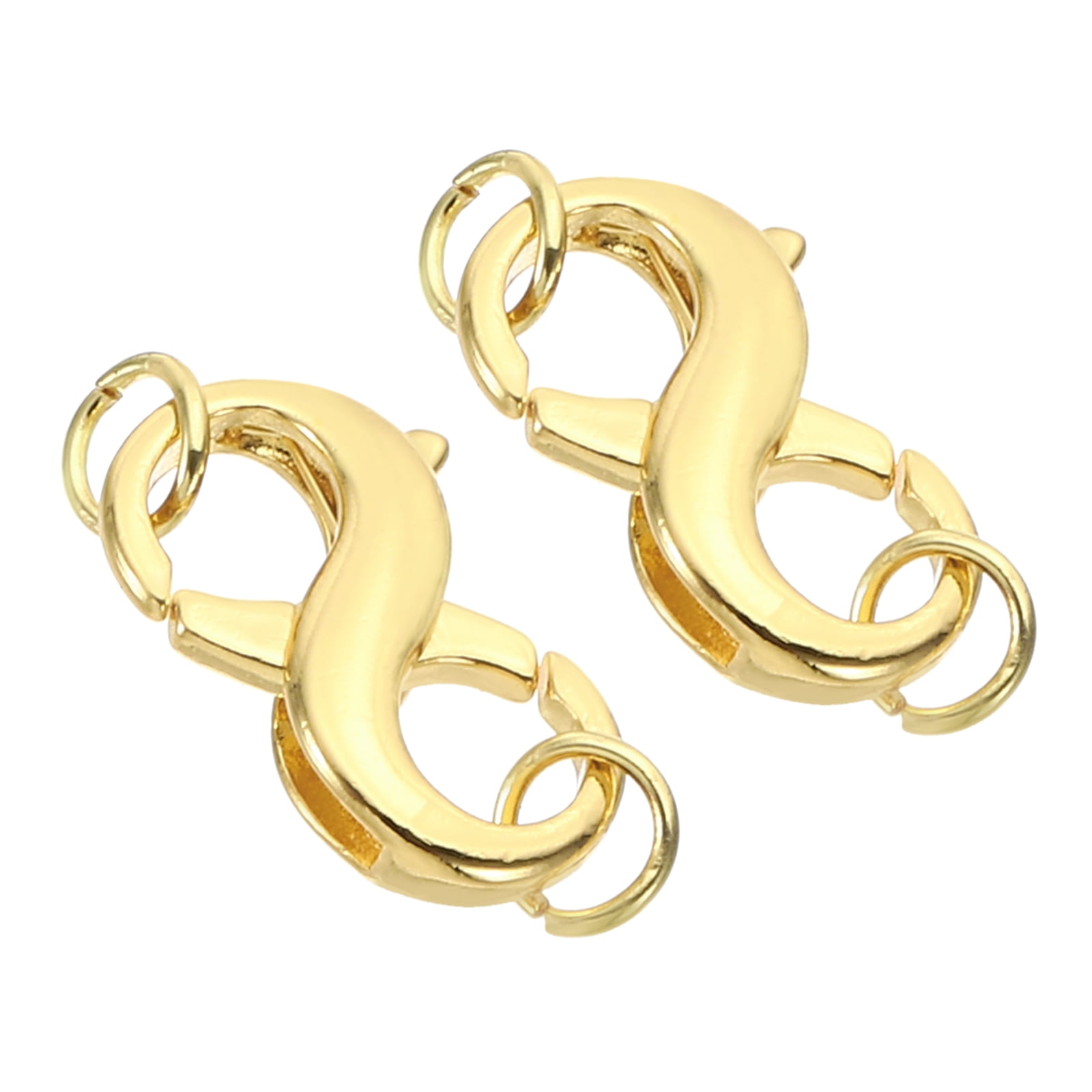 Uxcell Double Lobster Clasp, 2 Pack Necklace Clasps and Closures ...