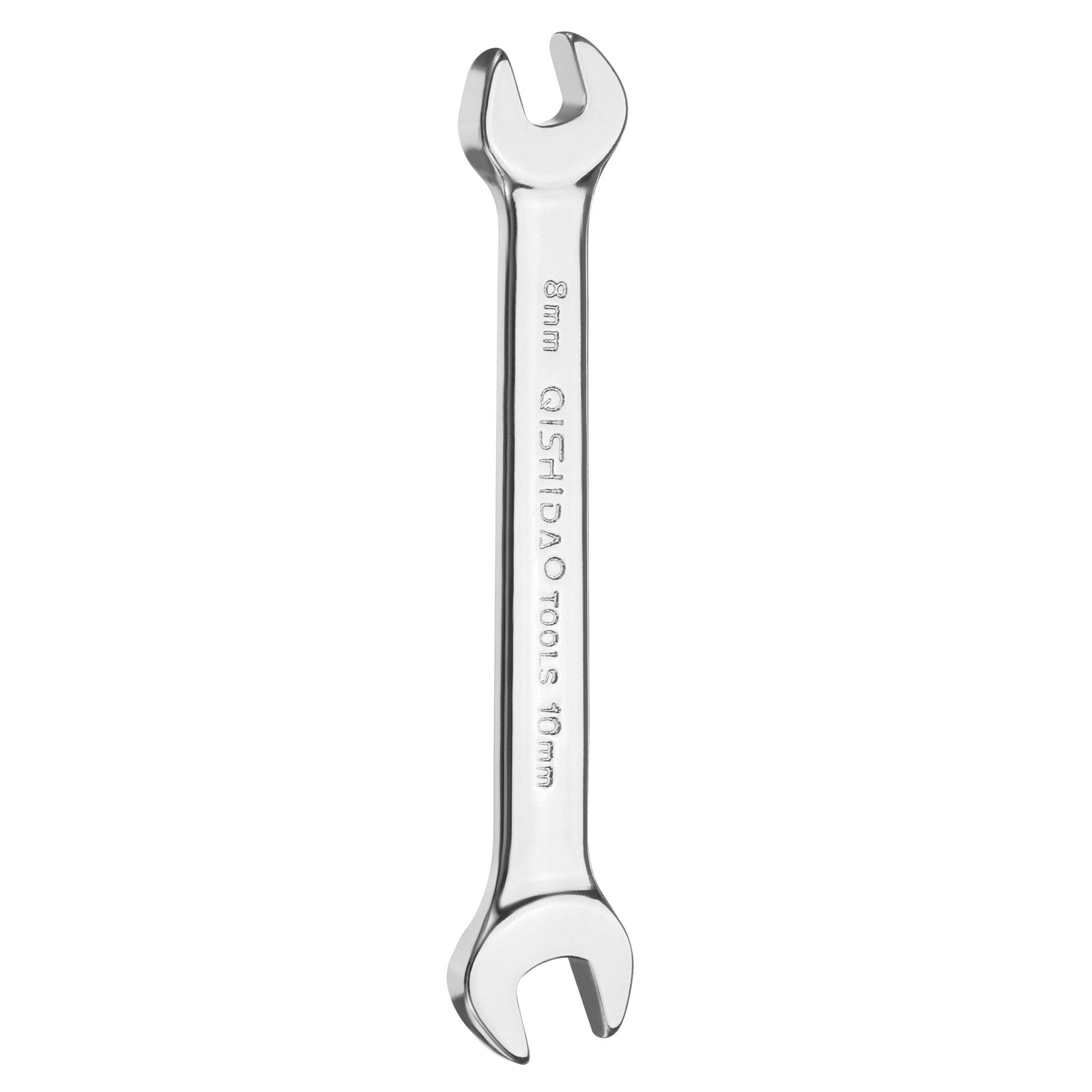 Uxcell Double Open End Wrench 8mm x 10mm Metric 15 Degree Offset Angle ...