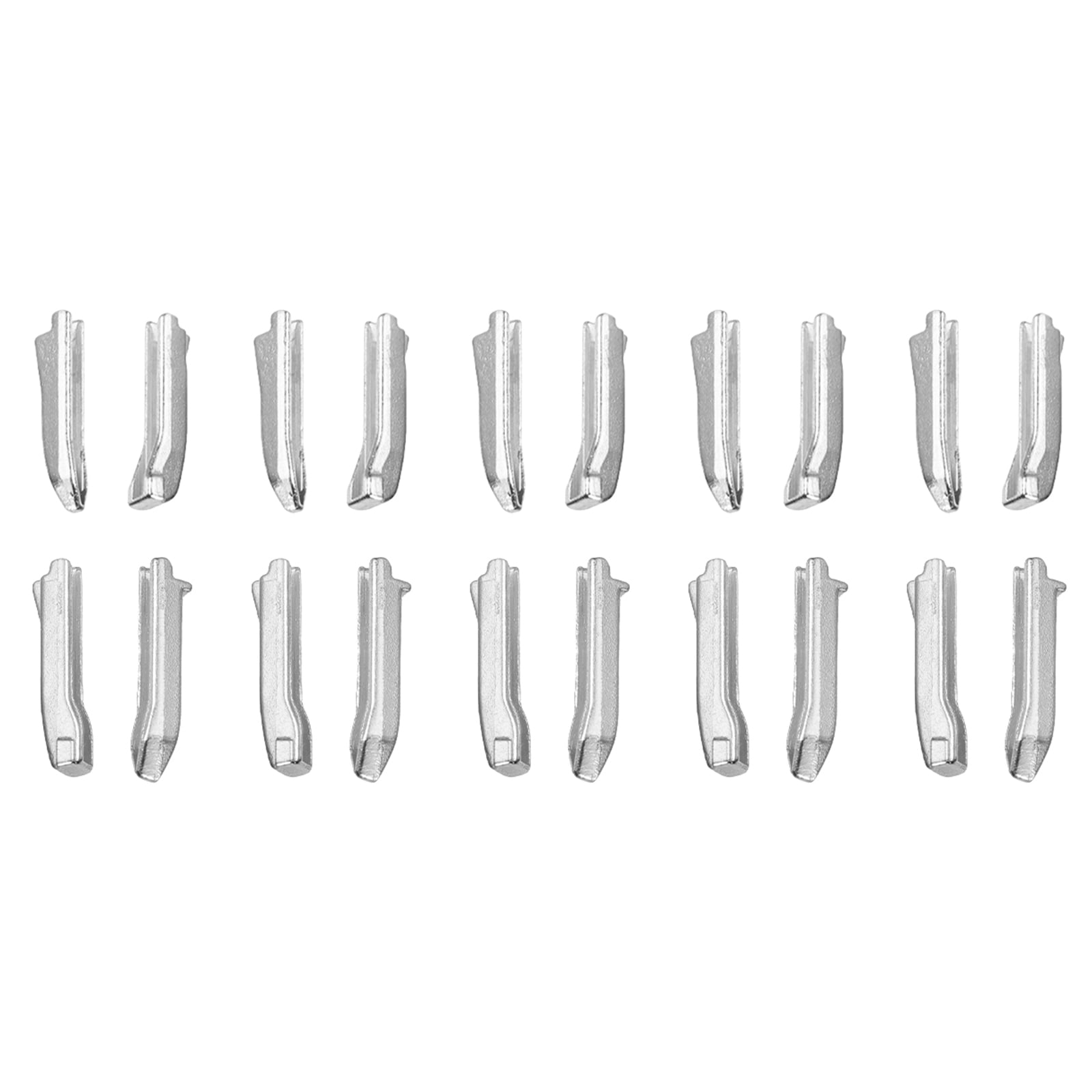 Uxcell Double Open Zipper Repair Latch Kits, #3 #5 Insert Pins Two-Way ...