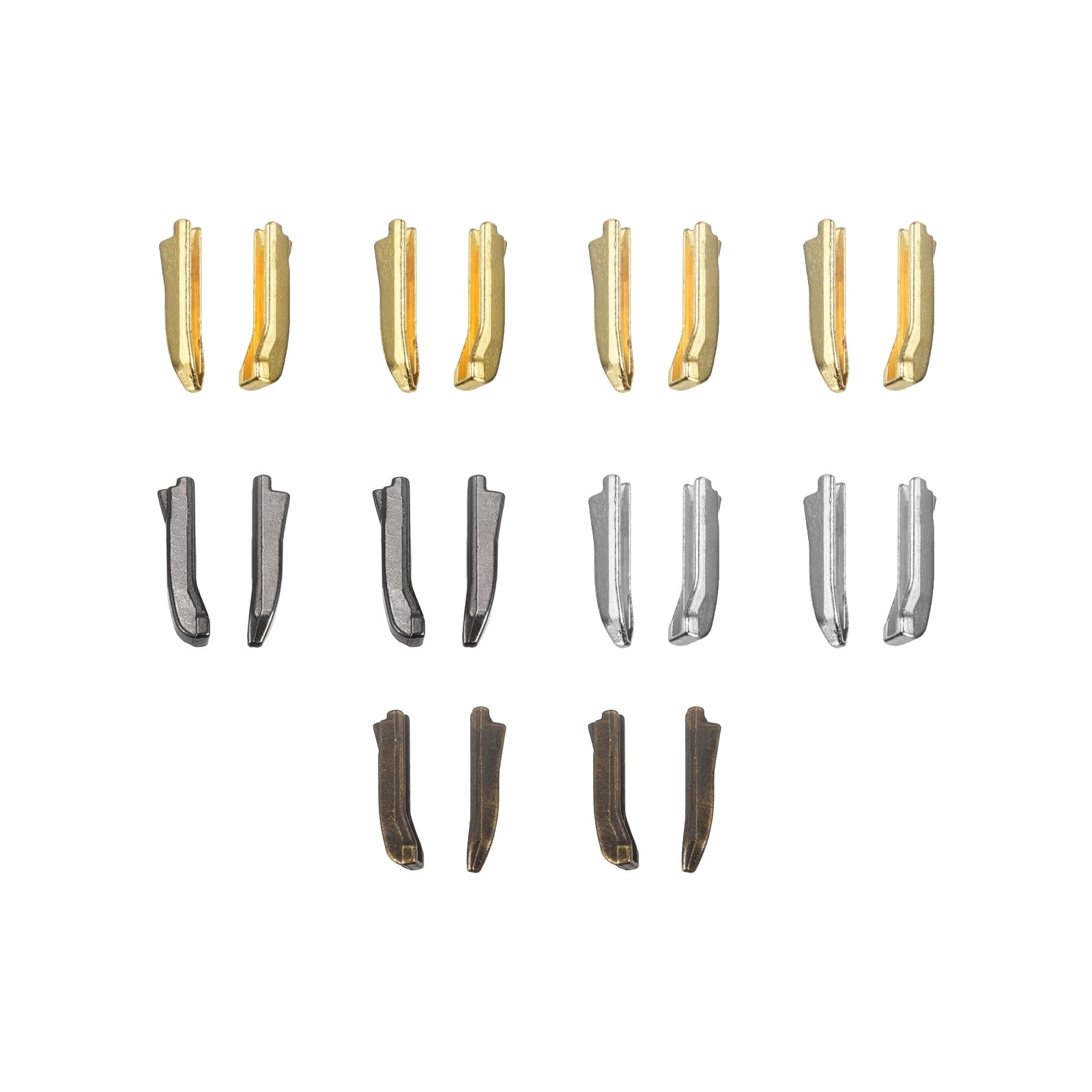 Uxcell Double Open Zipper Repair Latch Kits, #3 Insert Pins Two-Way ...