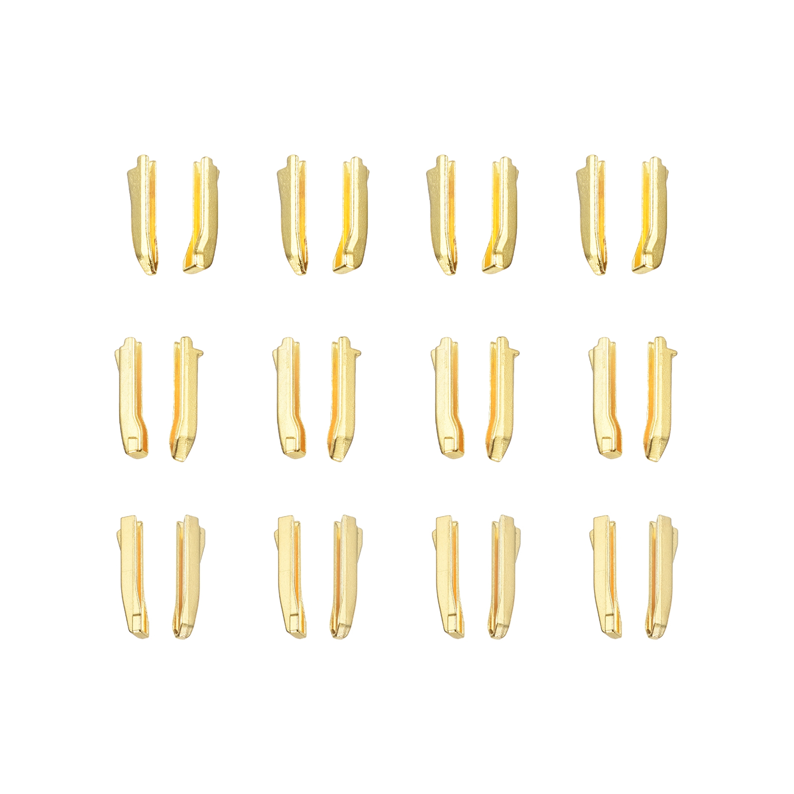 Uxcell Double Open Zipper Repair Latch Kits, 3Sizes Insert Pins Two-Way ...