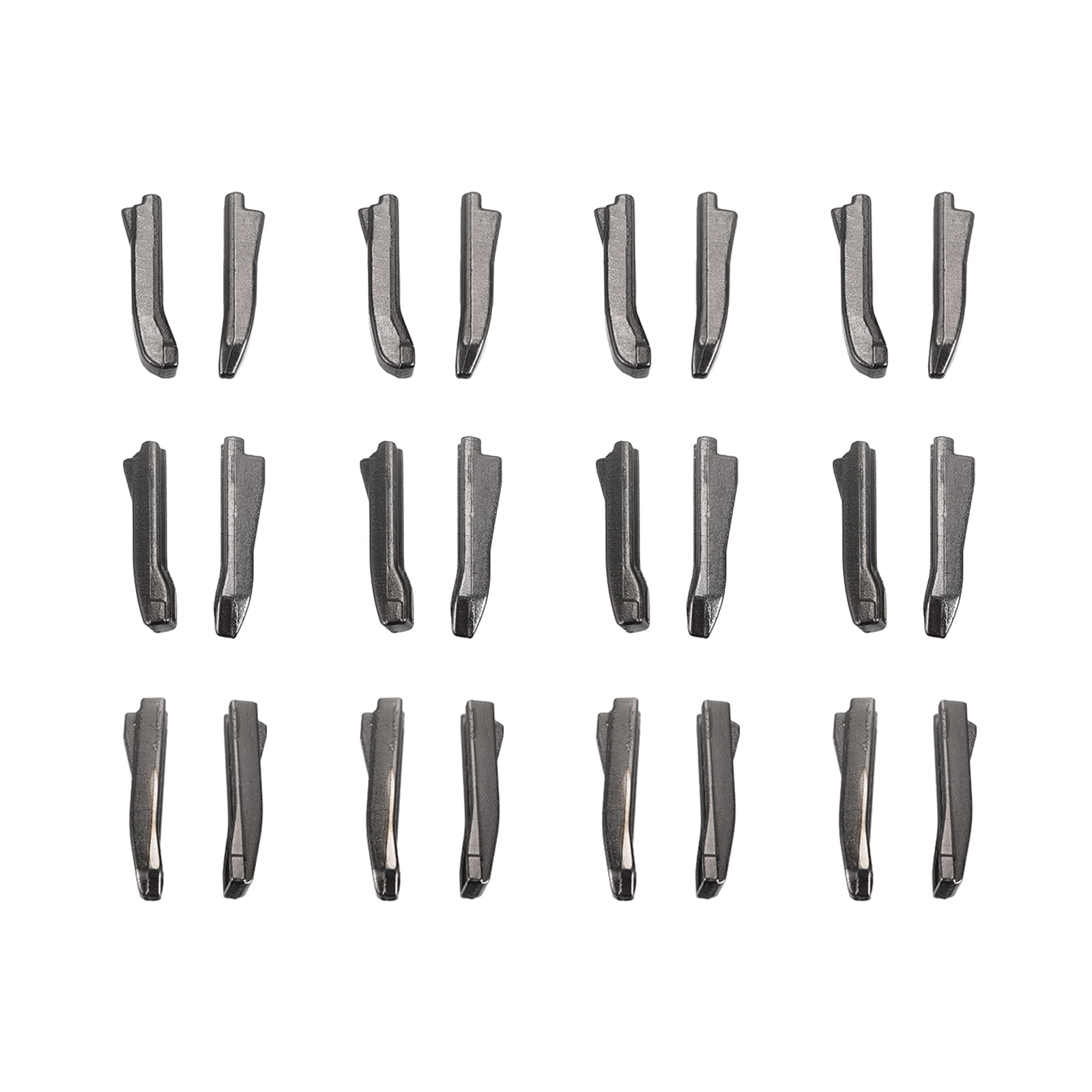 Uxcell Double Open Zipper Repair Latch Kits, 3Sizes Insert Pins Two-Way ...