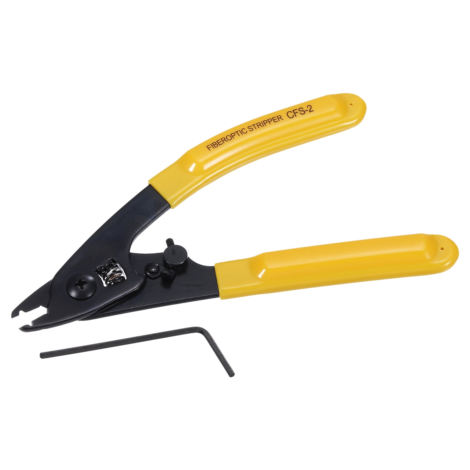 Uxcell Double Port Fiber Optic Stripper, 125um-250um Adjustable Fiber ...