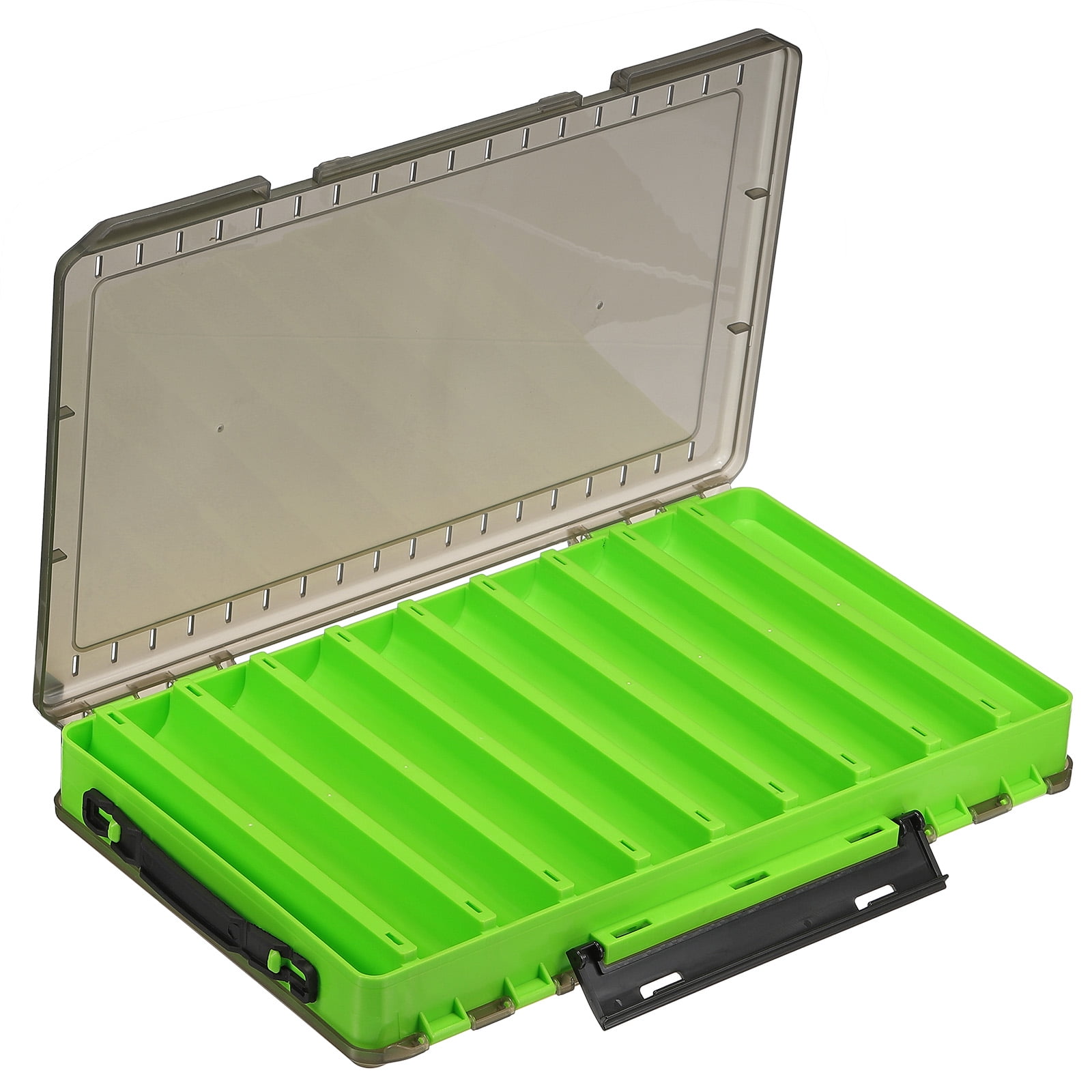 Uxcell Double Side Fishing Lure Storage Box Fish Tackle Container ...
