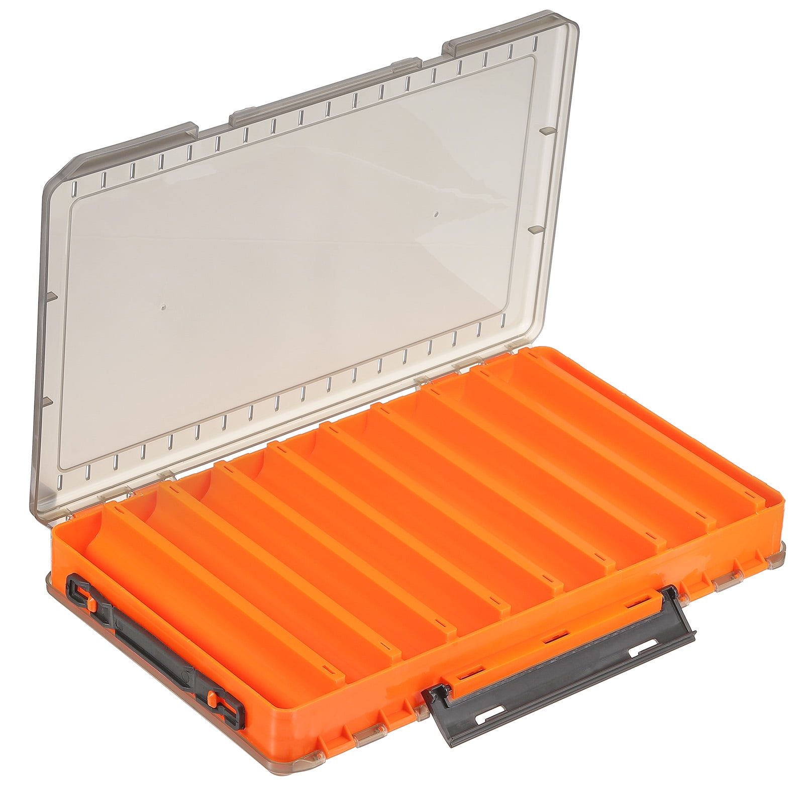 Uxcell Double Side Fishing Lure Storage Box Fish Tackle Container ...