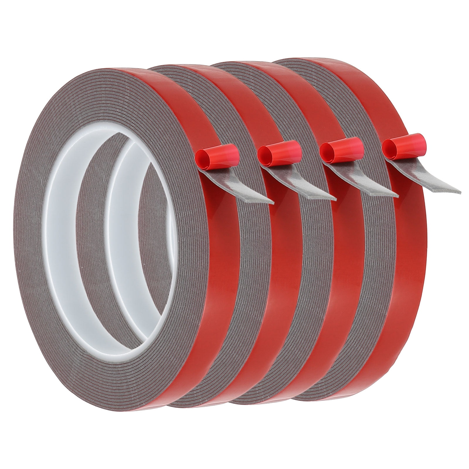 Uxcell Double Sided Adhesive Tape, 4 Pack 0.5INx16FT Waterproof ...