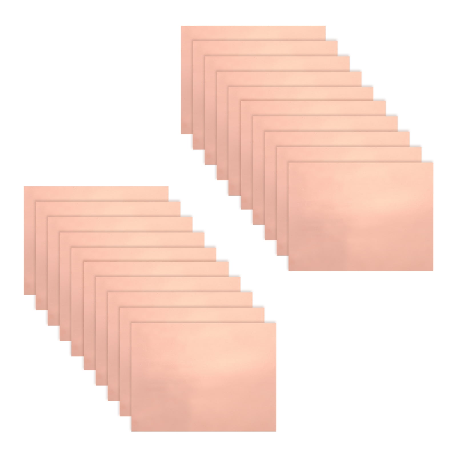 Uxcell Double-Sided Conductive Copper Foil Sheets 300 x 225 x 0.05mm ...