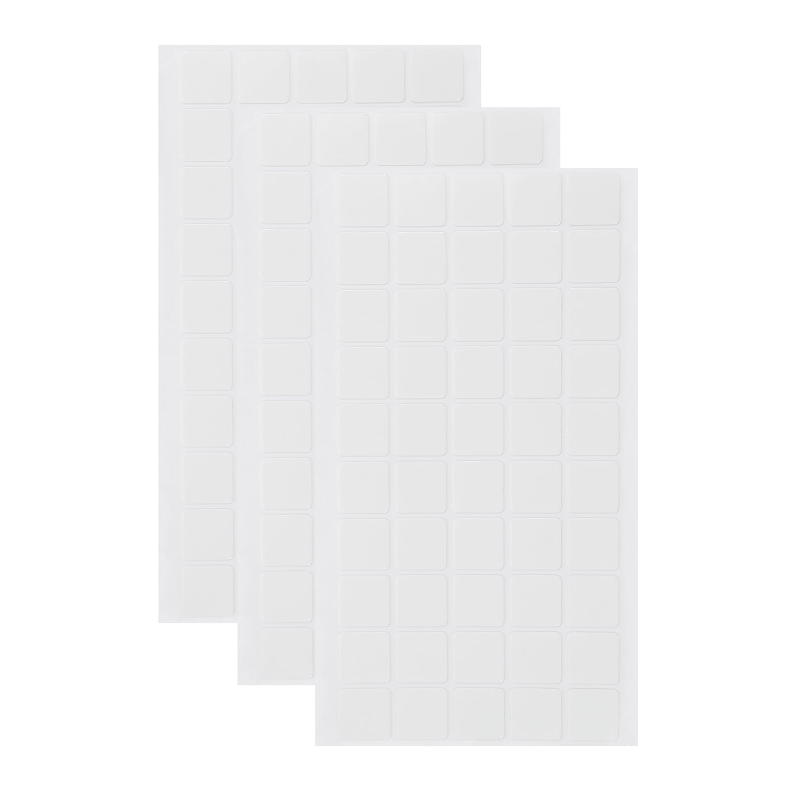 Uxcell Double Sided Sticky Dot 0.8x0.8 Inch / 20x20mm, 150 Pcs ...