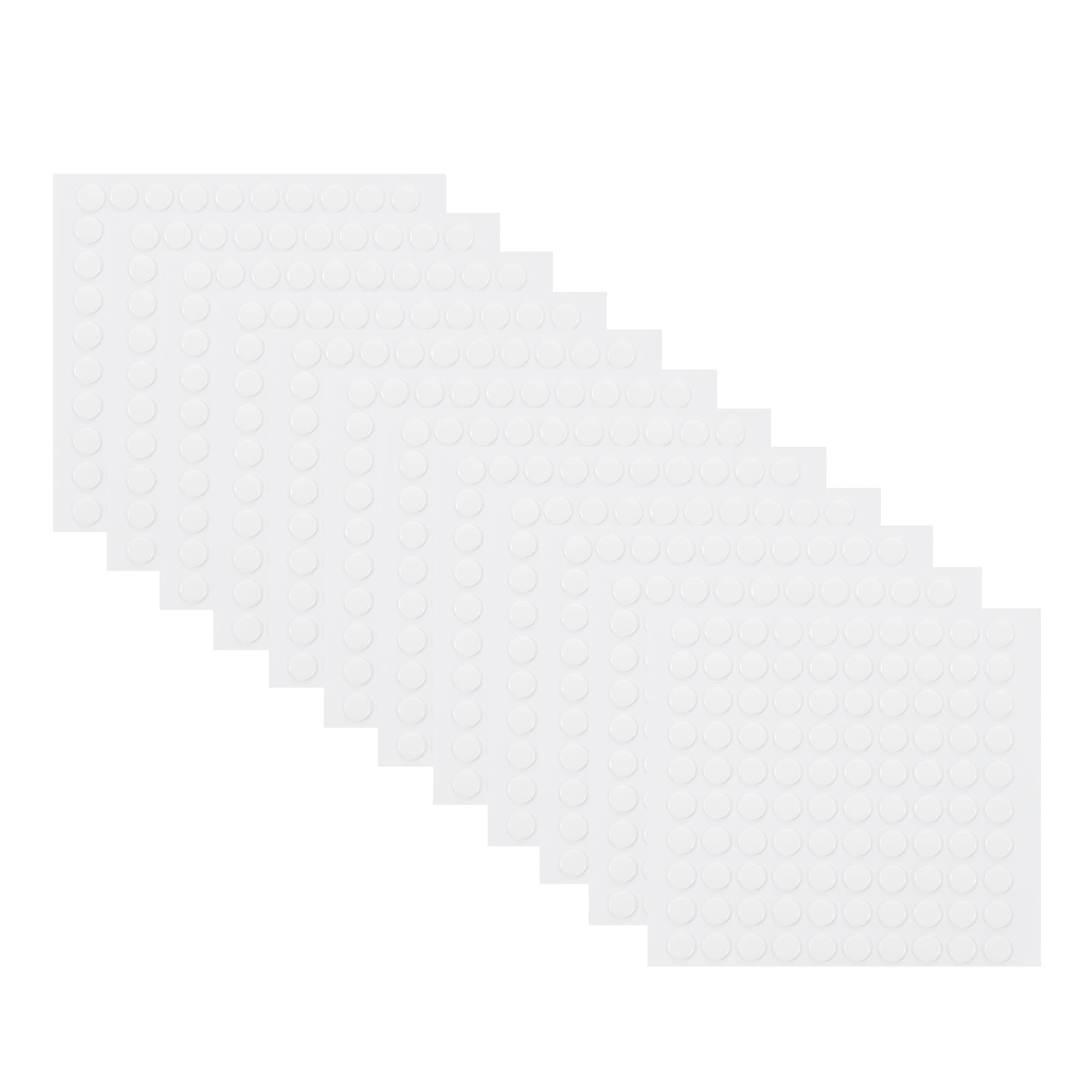 Uxcell Double Sided Sticky Dot 6mm / 0.24 Inch, 1200 Pcs Removable ...