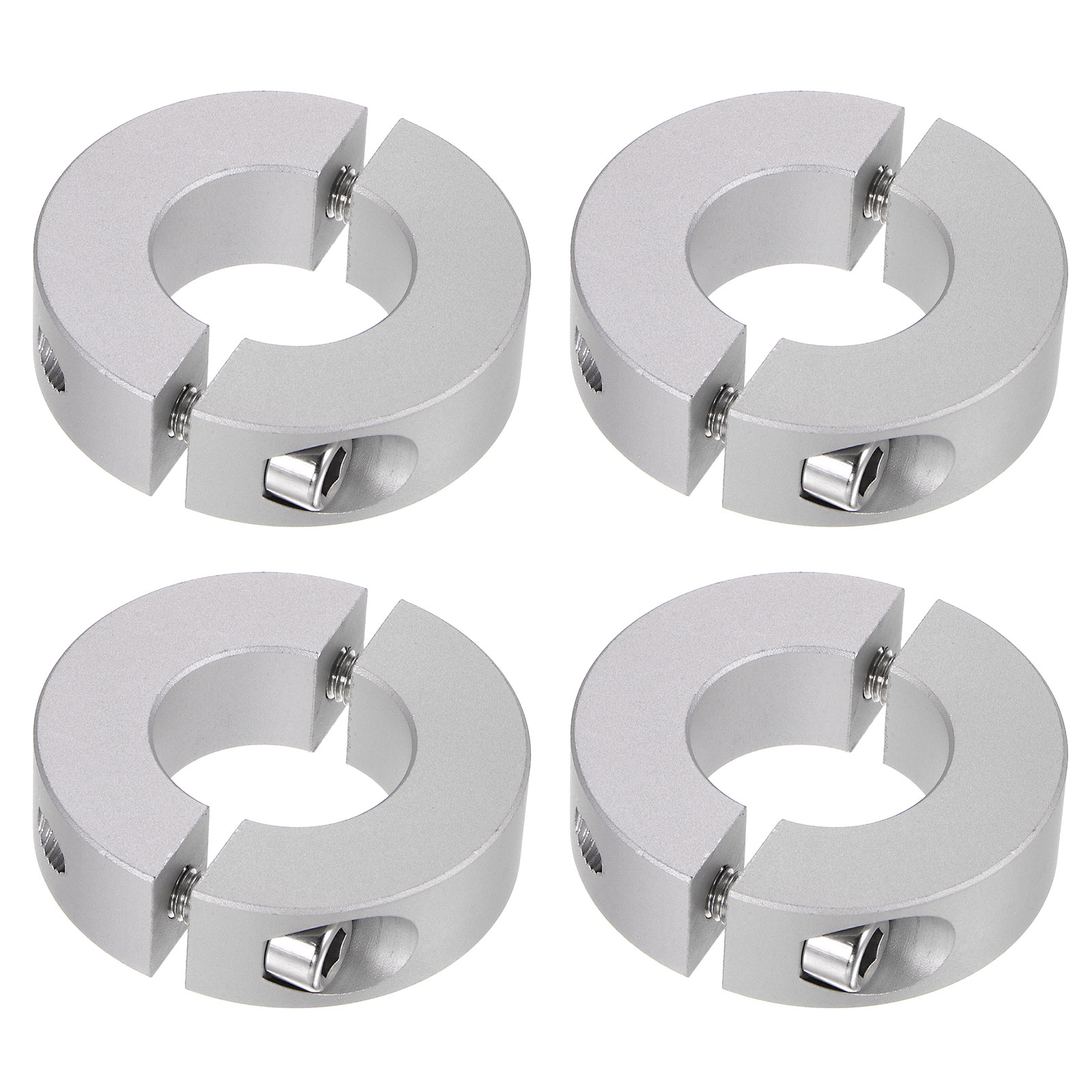 Uxcell Double Split Shaft Collar 25mm Bore Clamp-On Collars, 50mm OD ... Uxcell Double Split Shaft Collar 25mm Bore Clamp-On Collars, 50mm OD ...