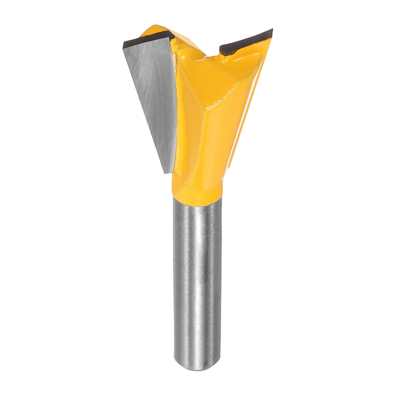 Uxcell Dovetail Router Bits 3/4" Diameter 1/4" Shank 14 Degree Dovetail ...