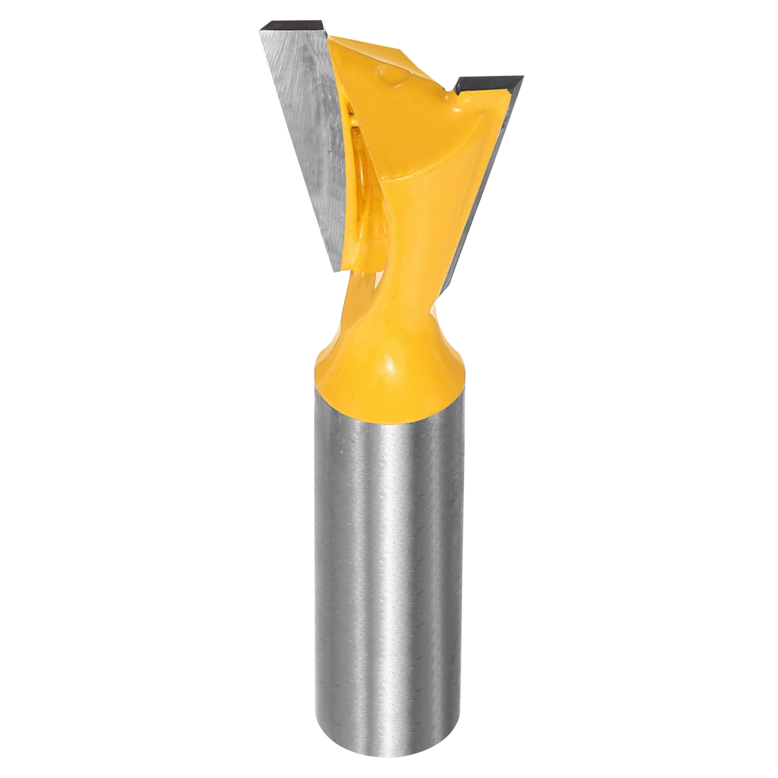 Uxcell Dovetail Router Bits 7/8" Diameter 1/2" Shank 14 Degree Dovetail ...