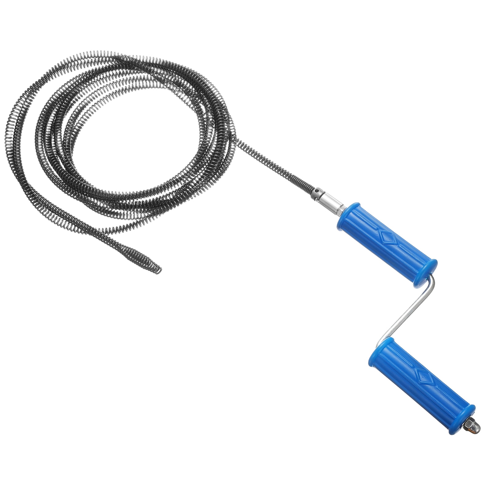 Uxcell Drain Cable 2/5" (10mm) Dia. 16.5ft Manual Drain Cleaning Auger ...