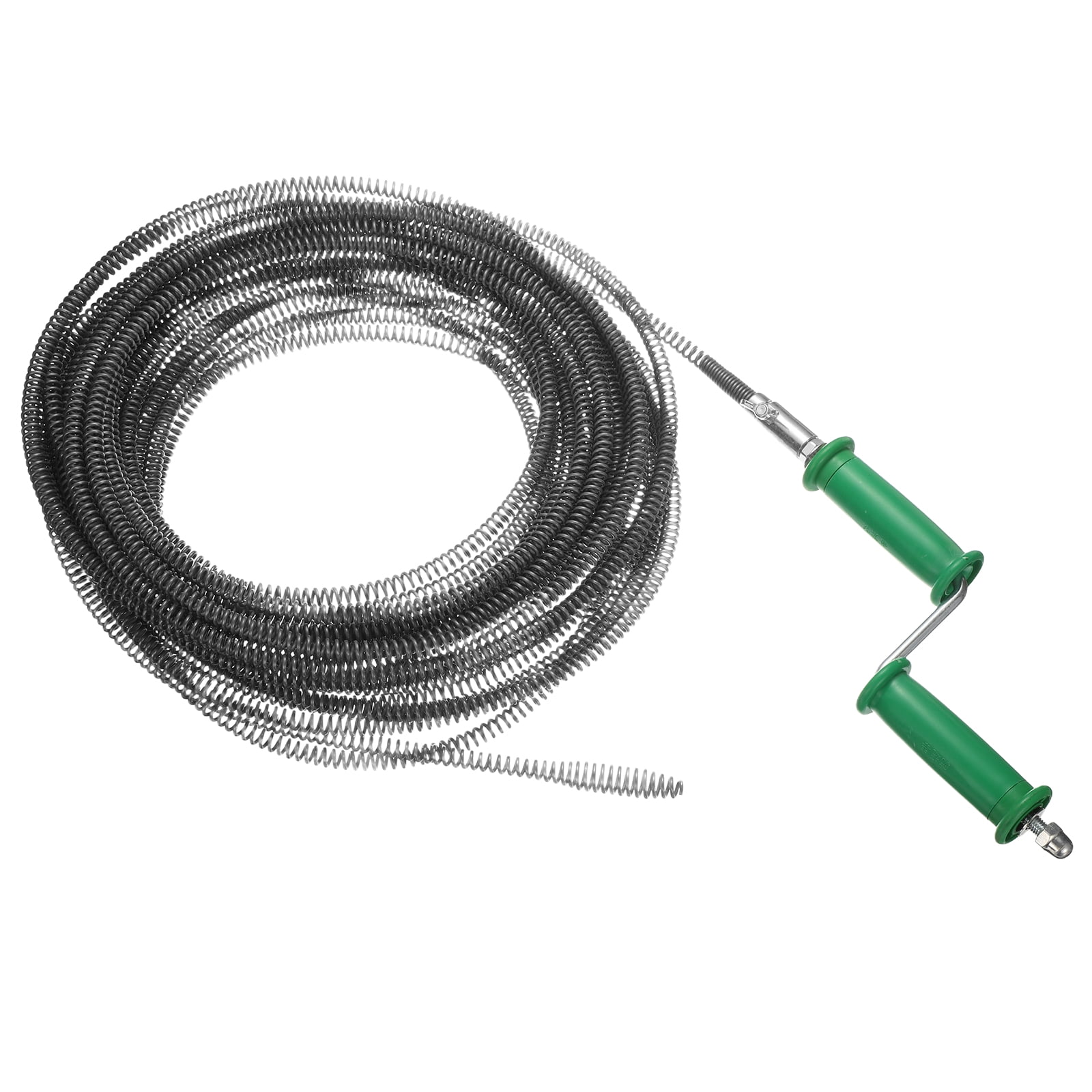 Uxcell Drain Cable 2/5" (10mm) Dia. 65.7ft Manual Drain Cleaning Auger ...