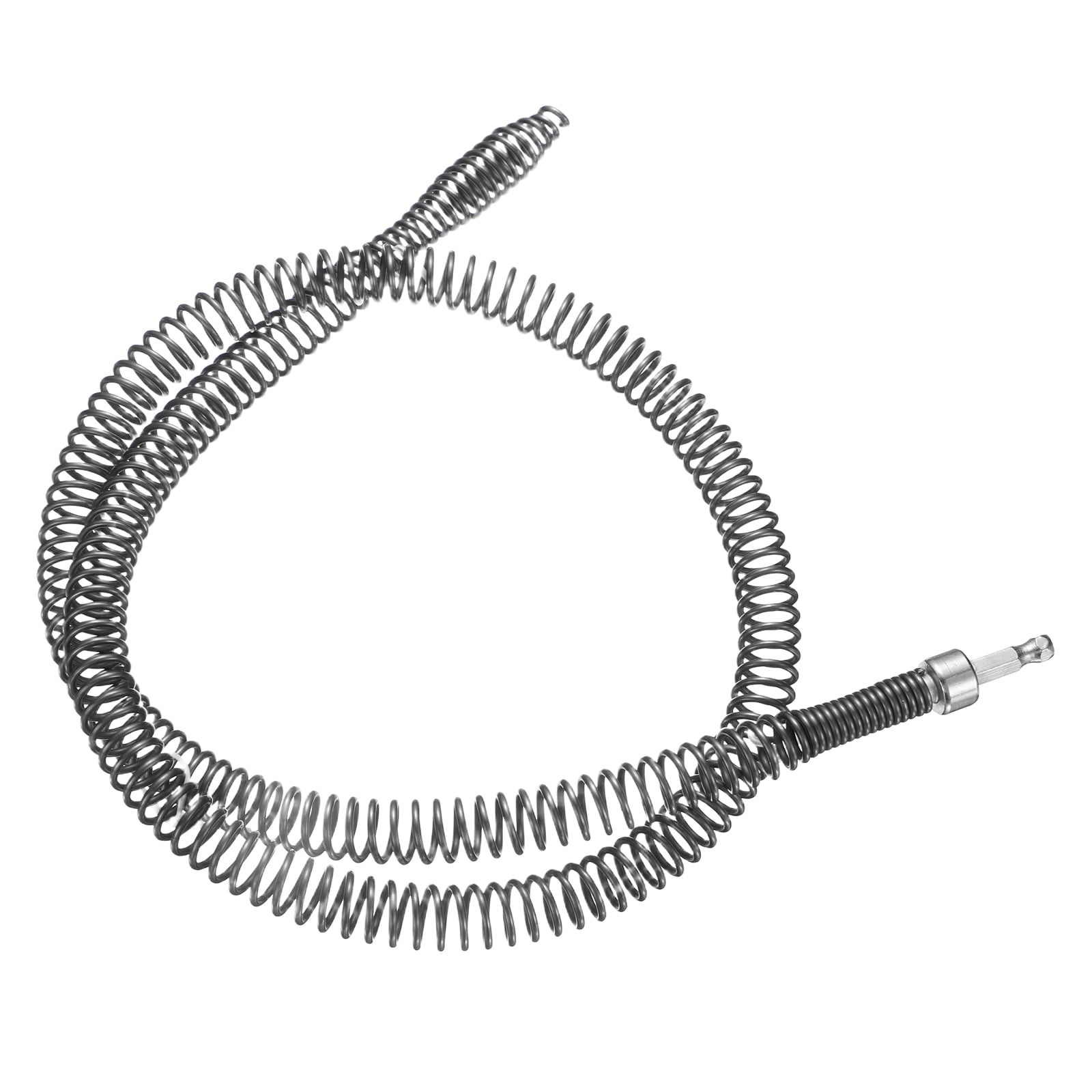 Uxcell Drain Cable 5/8" (16mm) Dia. 3.3ft Drain Cleaning Auger Cables ...