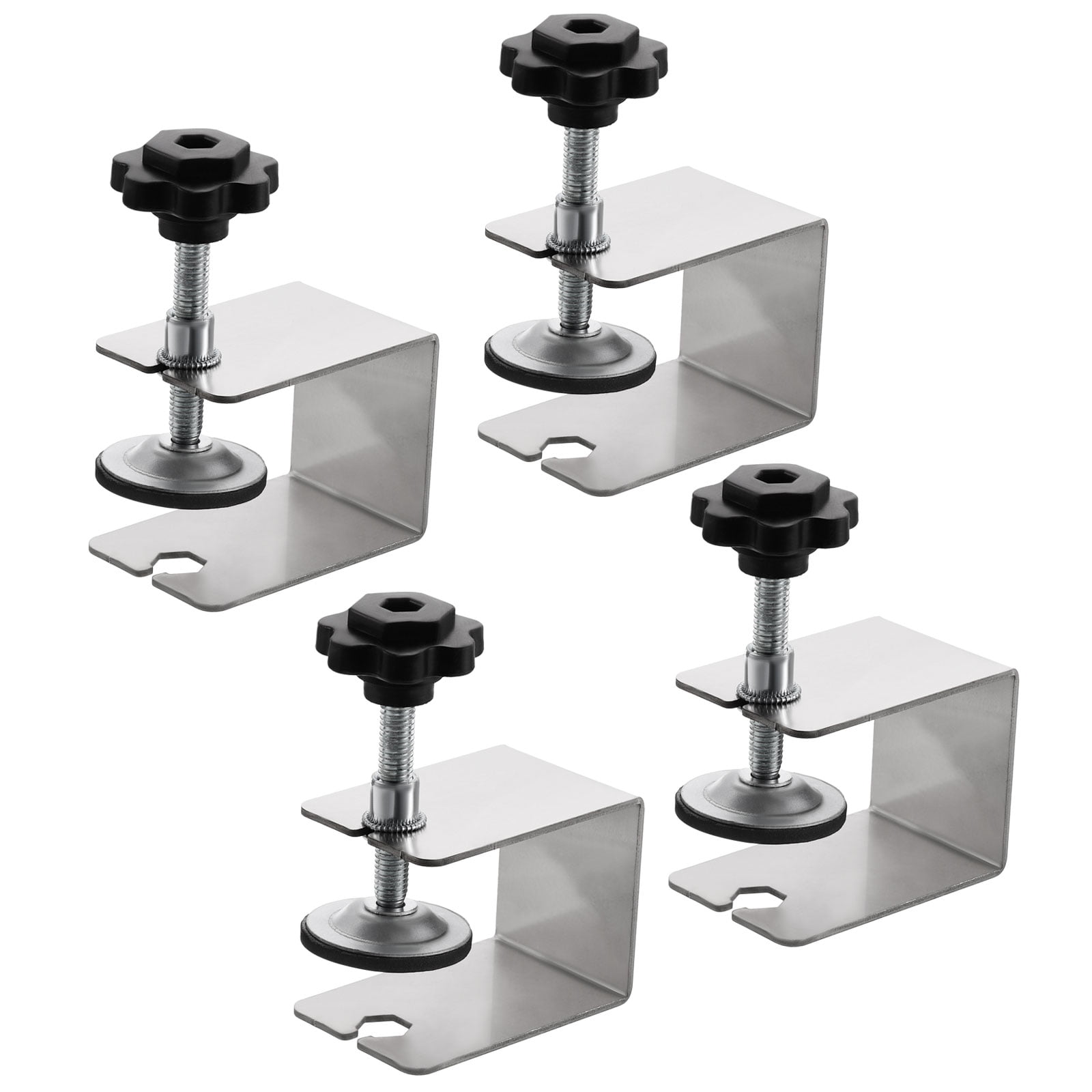 Uxcell Drawer Front Installation Clamps, Galvanized Cabinet C Clamps ...