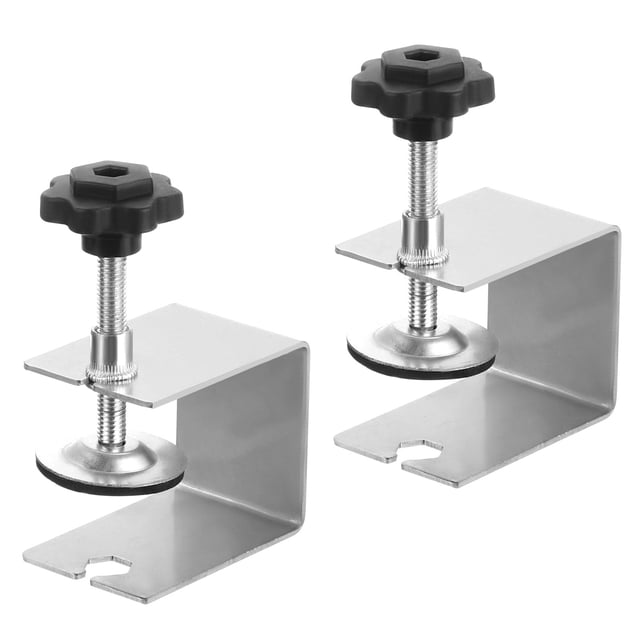 Uxcell Drawer Front Installation Clamps, Stainless Steel Cabinet C ...