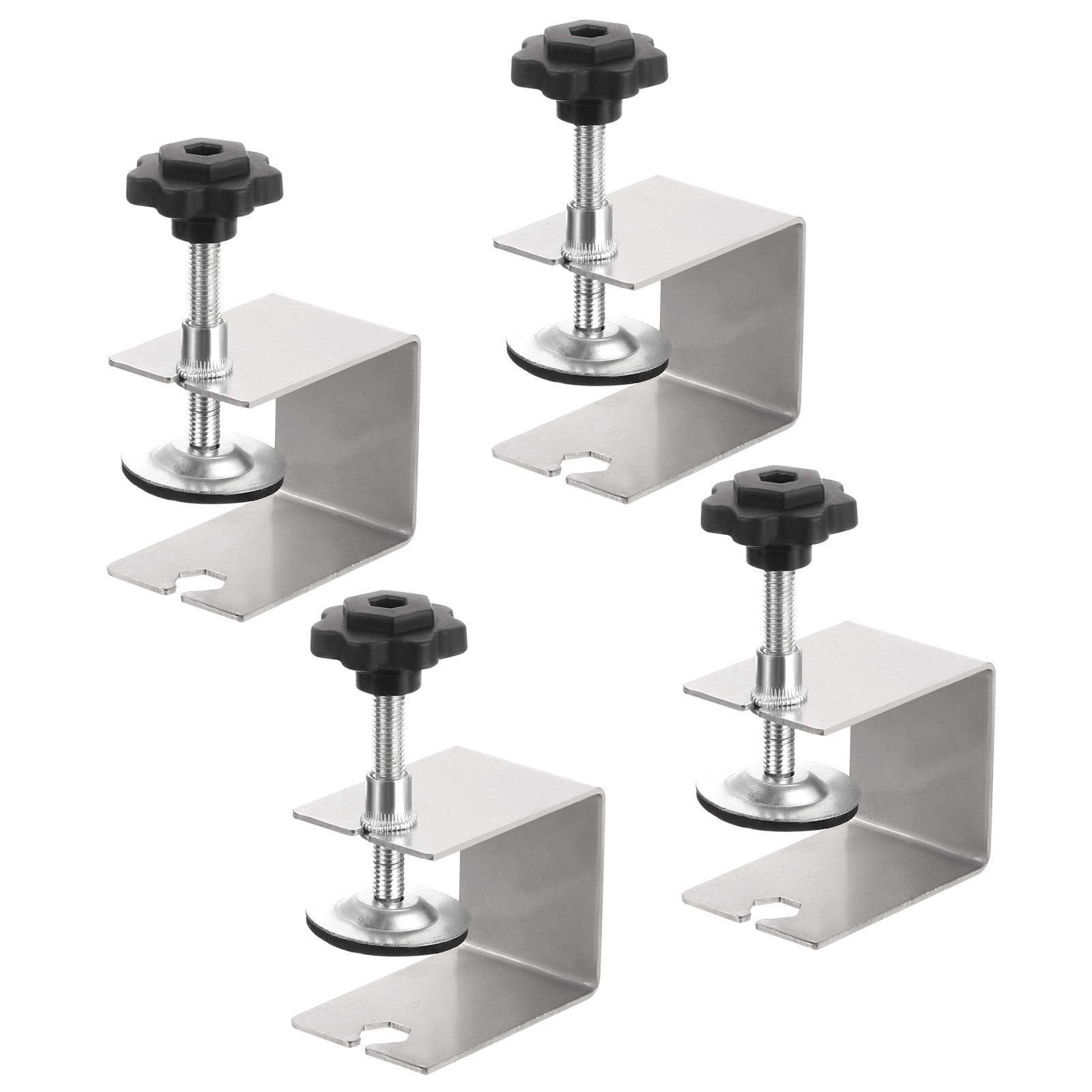 Uxcell Drawer Front Installation Clamps, Stainless Steel Cabinet C ...