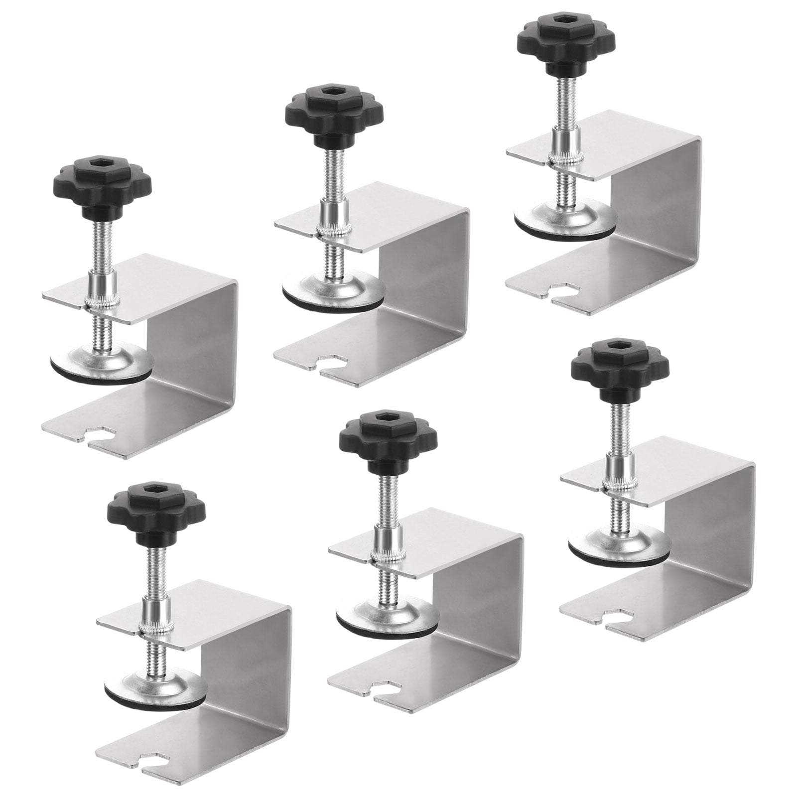 Uxcell Drawer Front Installation Clamps, Stainless Steel Cabinet C ...