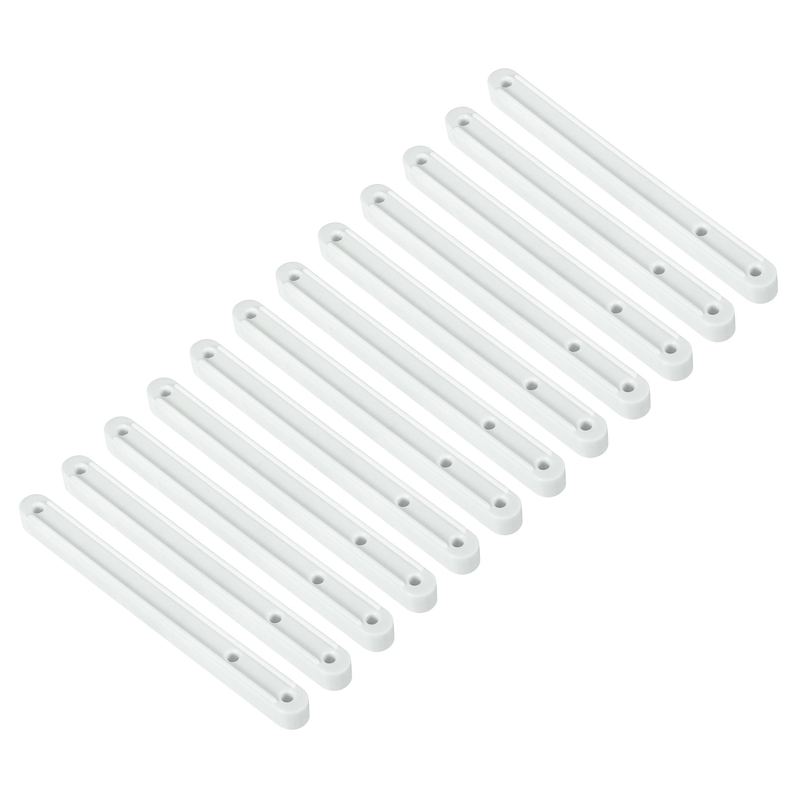 Uxcell Drawer Slides, 12Pcs 180mm - Plastic Drawer Rails, Side Mounted ...