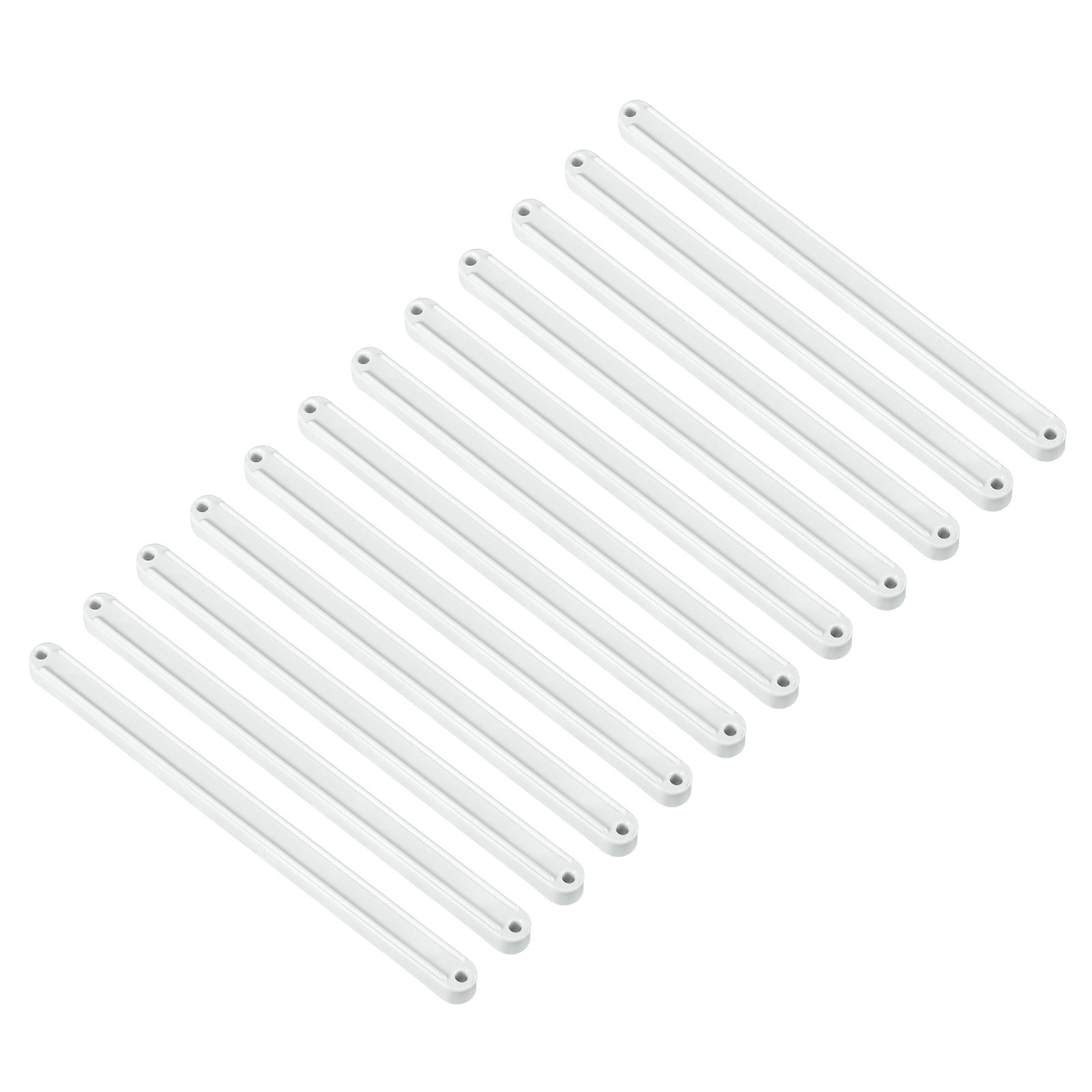 Uxcell Drawer Slides, 12Pcs 235mm - Plastic Drawer Rails, Side Mounted ...