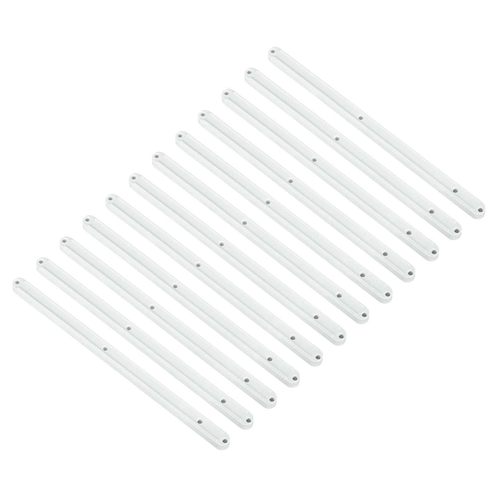 Uxcell Drawer Slides, 12Pcs 300mm - Plastic Drawer Rails, Side Mounted ...