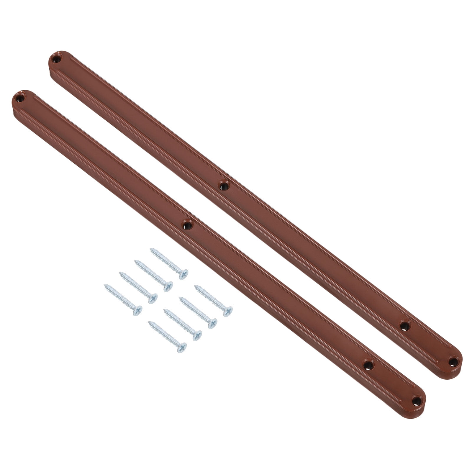 Uxcell Drawer Slides, 1Set 300mm - Plastic Drawer Rails with Screw ...
