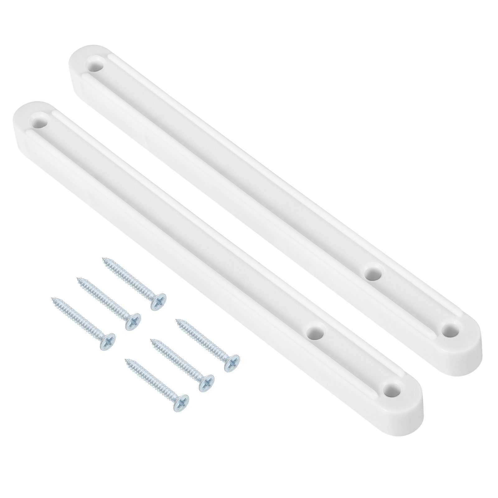 Uxcell Drawer Slides, 5Set 180mm - Plastic Drawer Rails with Screw ...