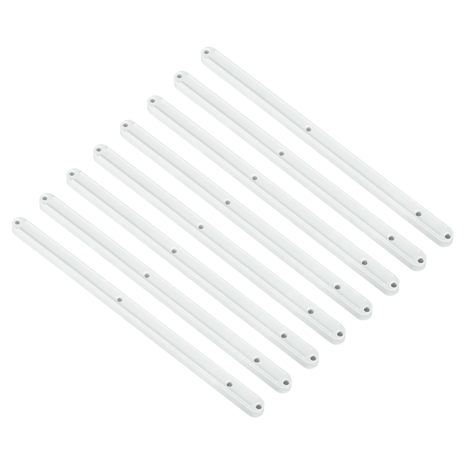 Uxcell Drawer Slides, 8Pcs 300mm - Plastic Drawer Rails, Side Mounted ...