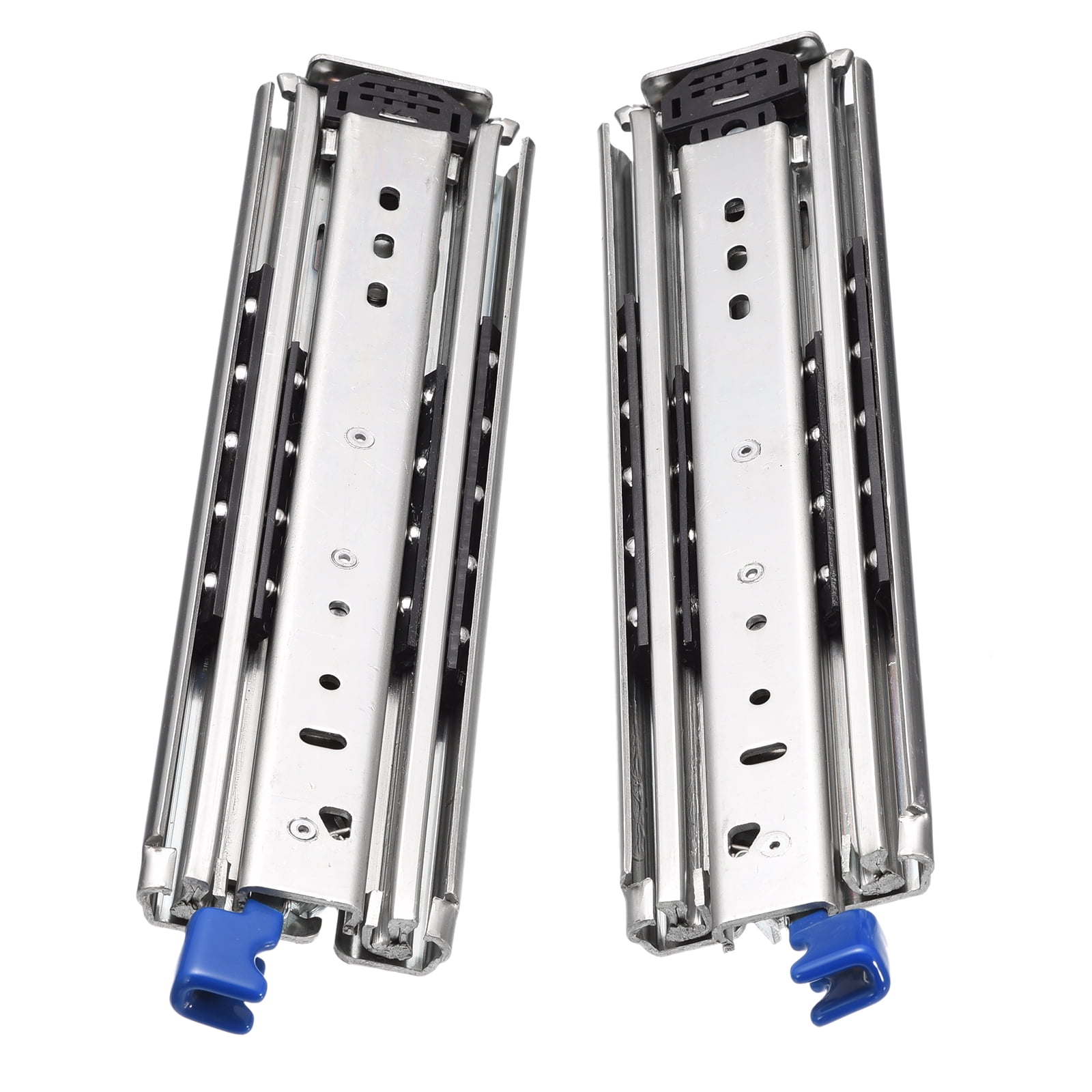 Uxcell Drawer Slides with Lock, 12 Inch Full Extension Side Mount Ball ...