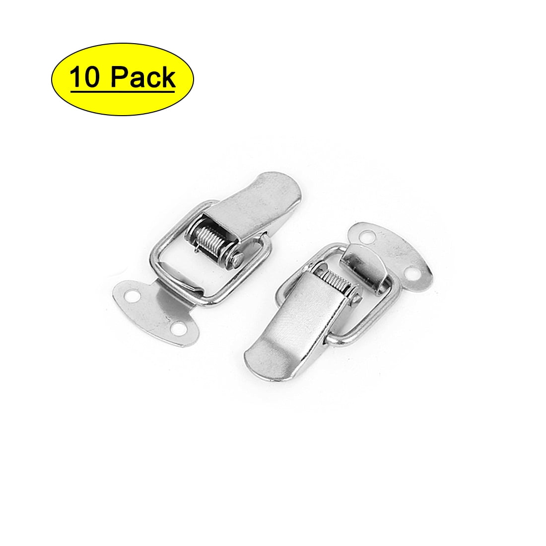 Uxcell Drawer Toolbox Metal Spring Loaded Toggle Draw Latch Catch Hasp ...