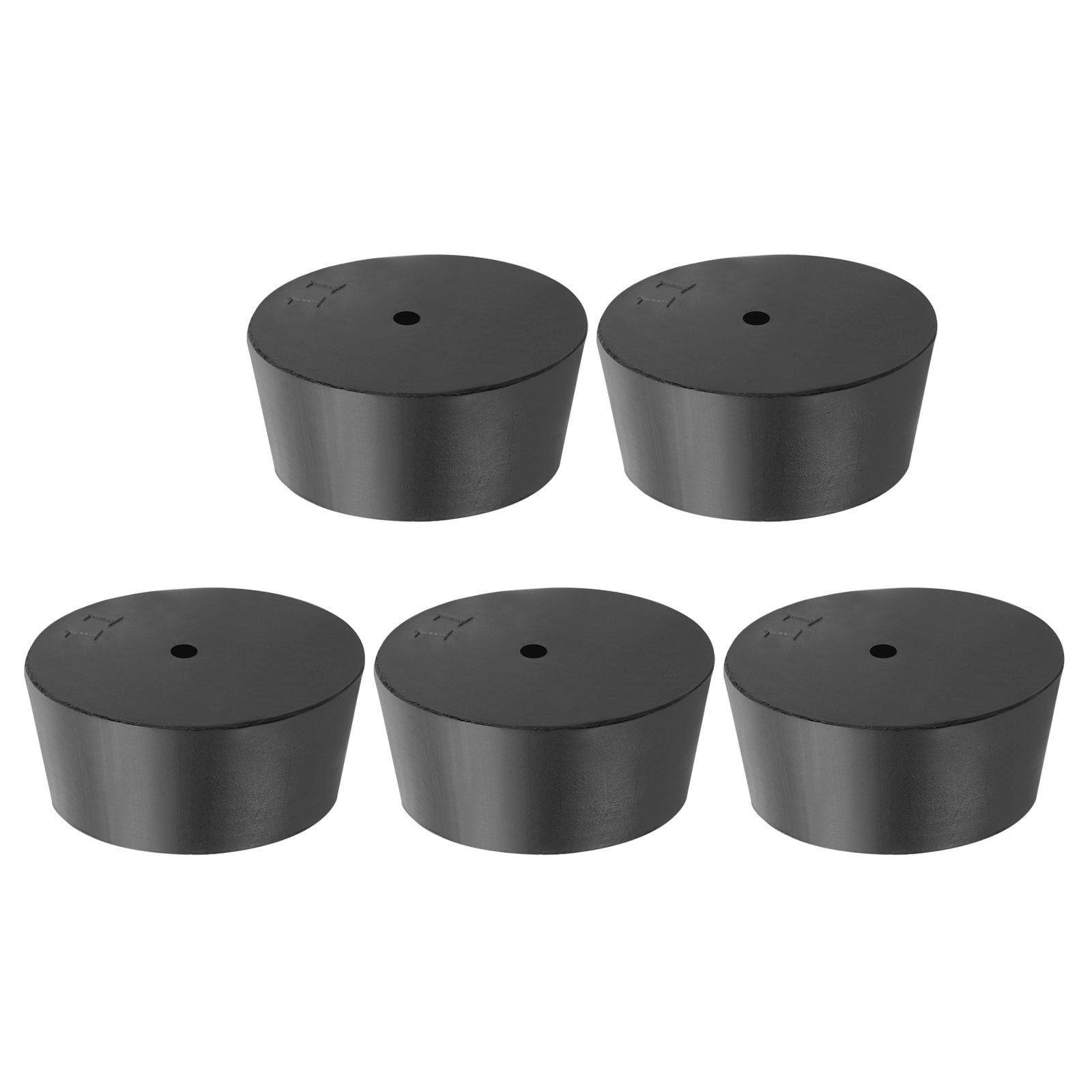 Uxcell Drilled Rubbers Stopper, Tapered Lab Seal Rubber Stoppers Lab ...