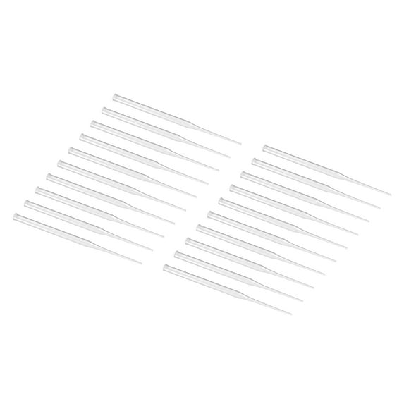 Uxcell Dropper Pipettes, 20pcs 5.91" Length Reusable Glass Pipette for ...